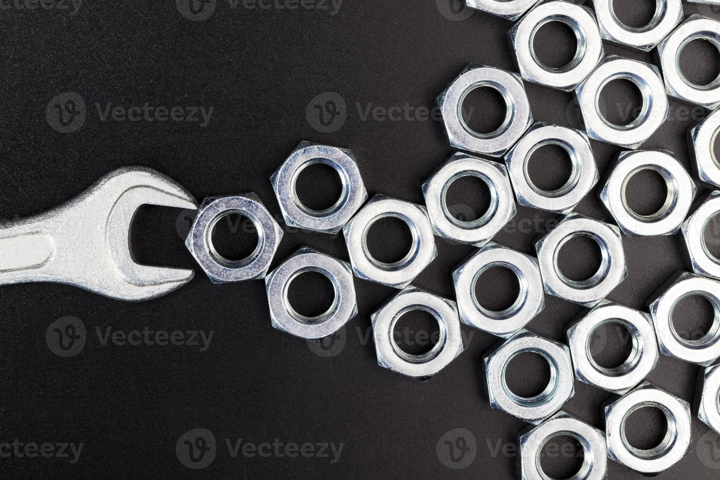 steel metal bolts and other fasteners 9509575 Stock Photo at Vecteezy