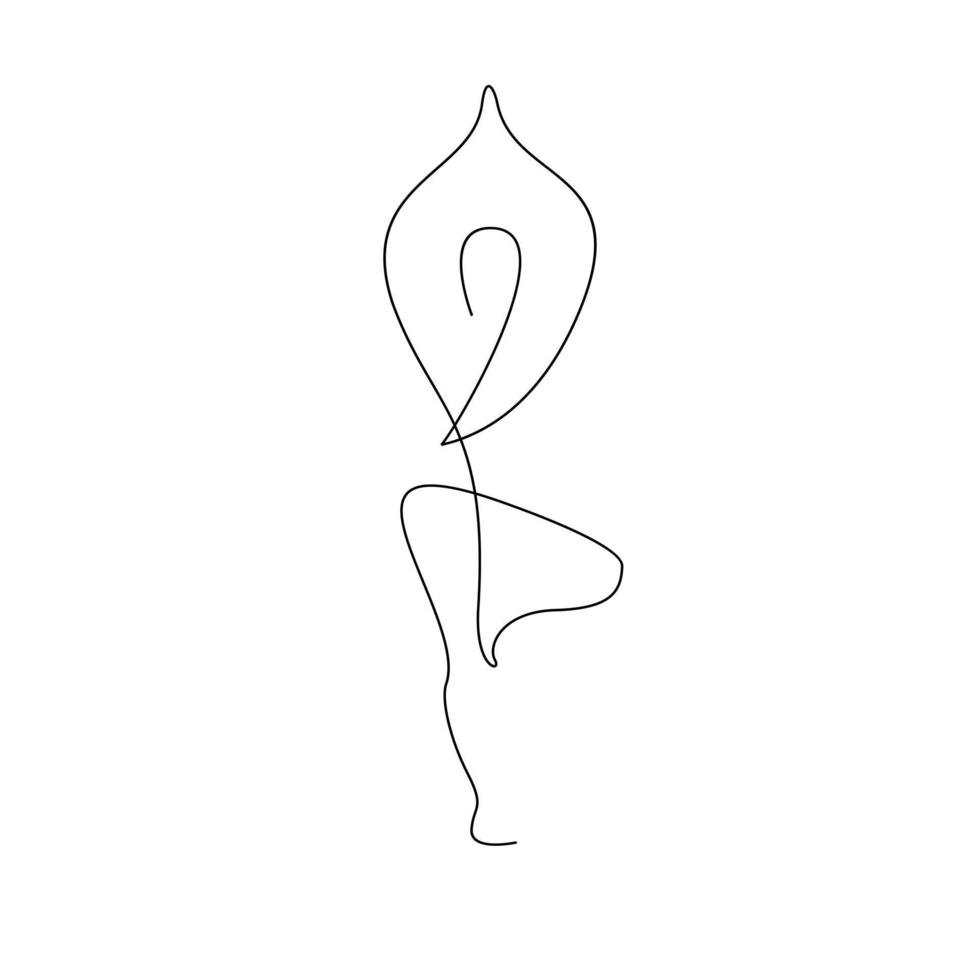 Yoga Continuous one line drawing 9516227 Vector Art at Vecteezy Yoga Continuous one line drawing 9516227 Vector Art at Vecteezy