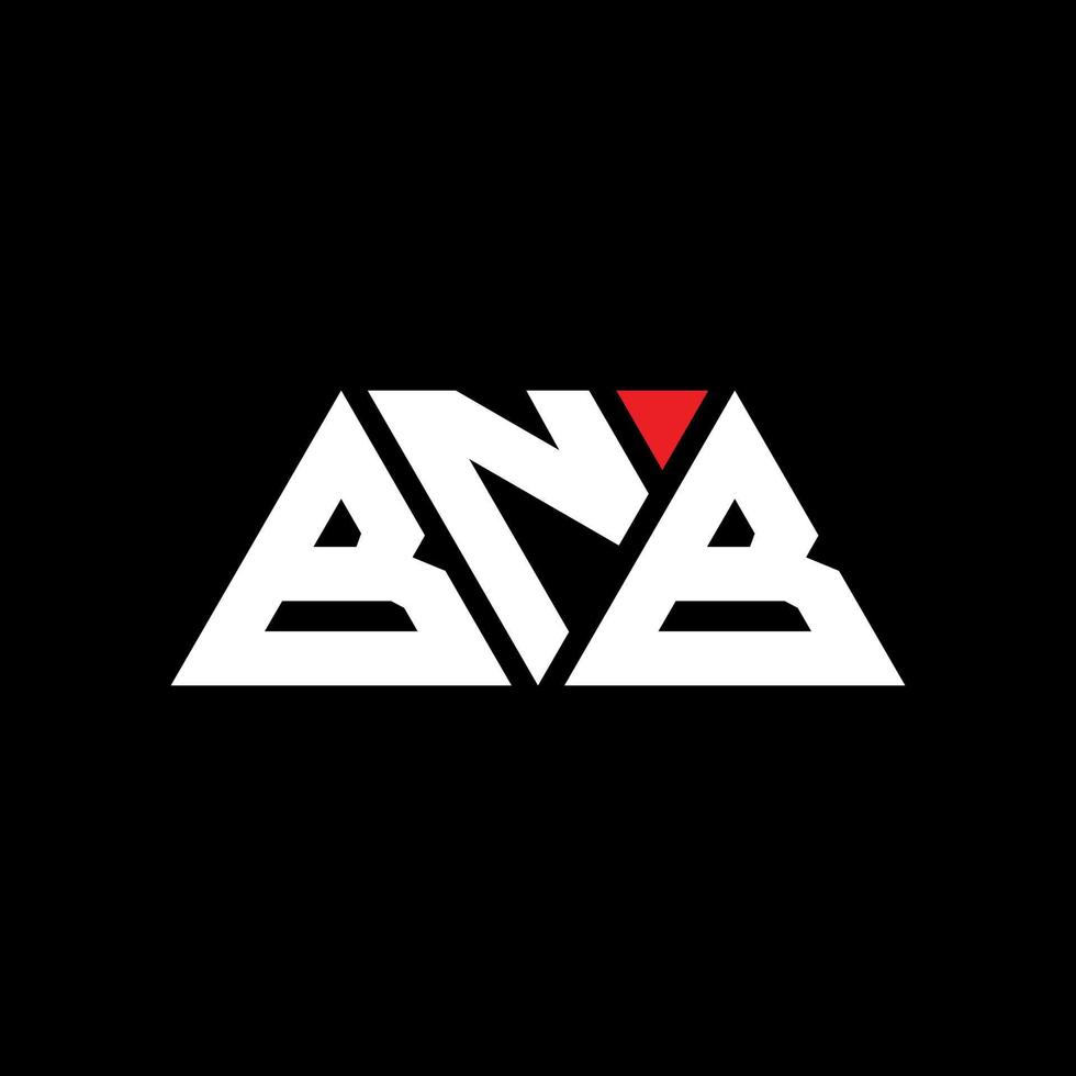 Bnb Triangle Letter Logo Design With Triangle Shape Bnb Triangle Logo Design Monogram Bnb