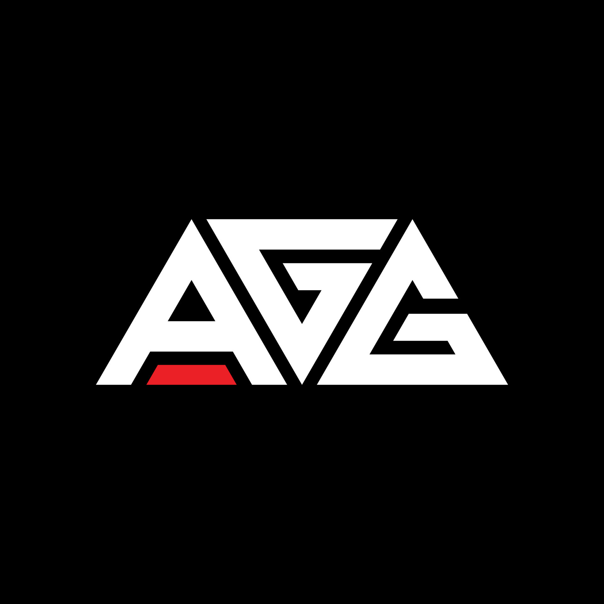 diseño de logotipo de letra de triángulo agg con forma de triángulo ... diseño de logotipo de letra de triángulo agg con forma de triángulo ...