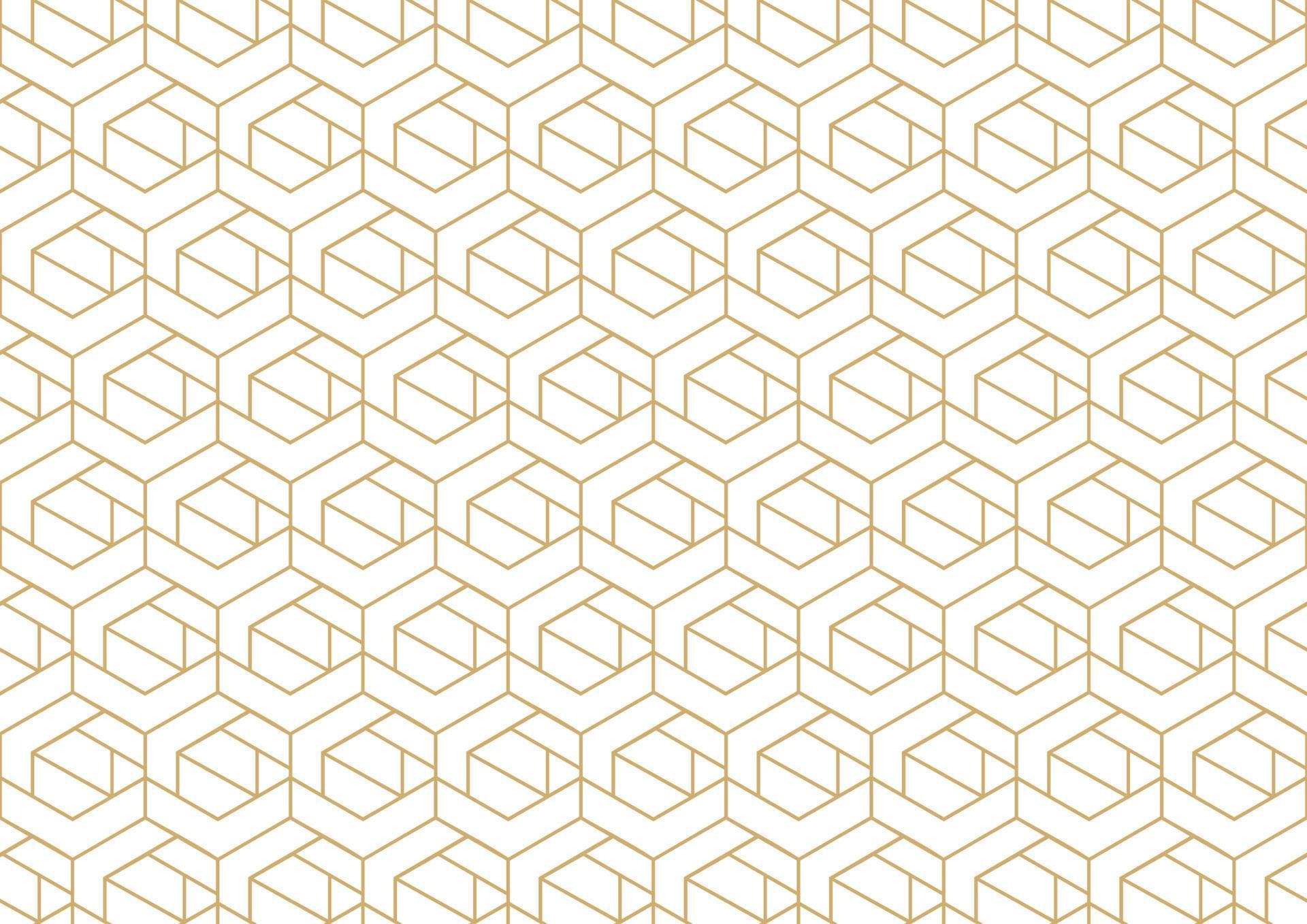 abstract geometric pattern with hexagon shape 9553318 Vector Art at ...