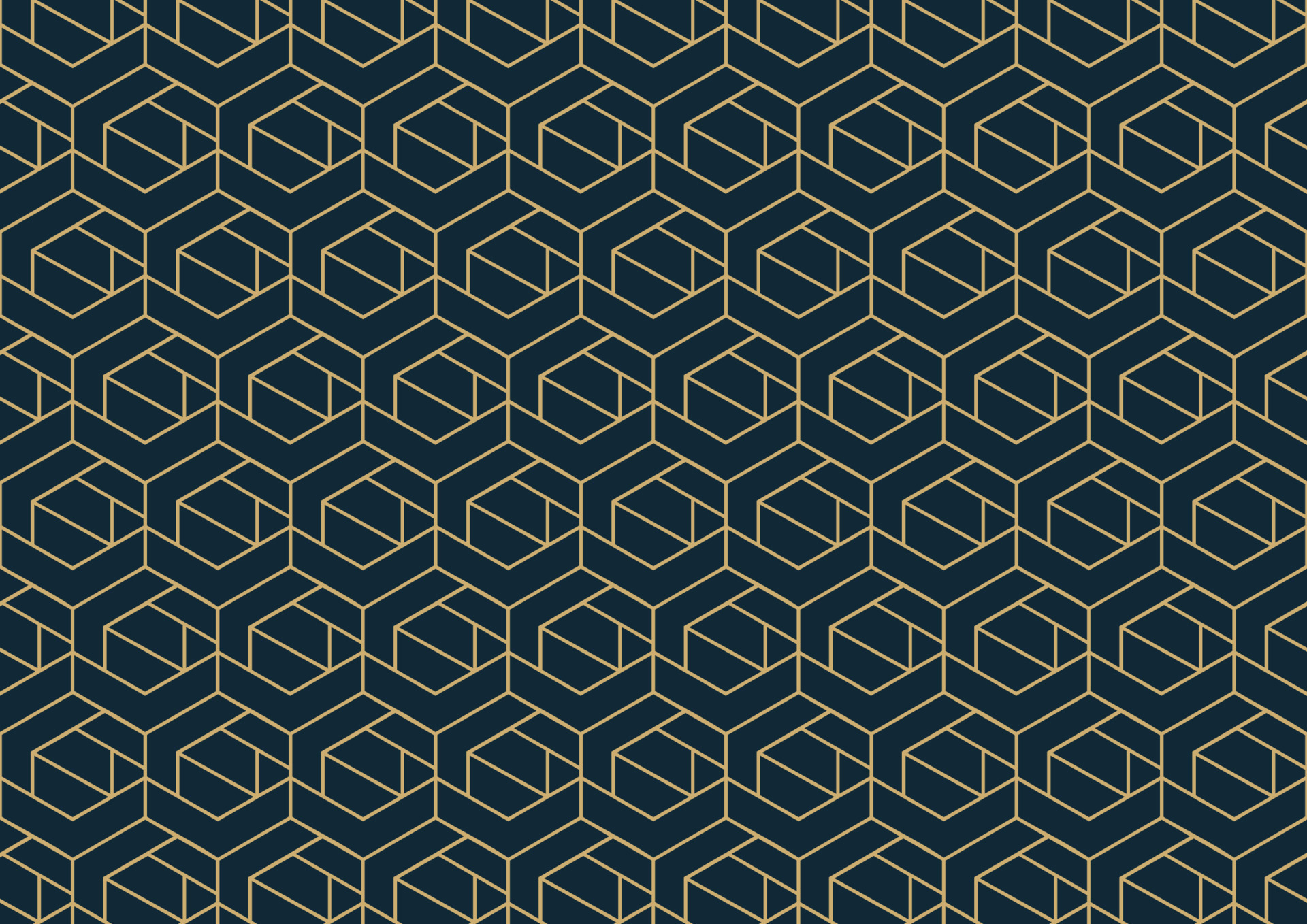 abstract geometric pattern with hexagon shape 9553320 Vector Art at ...