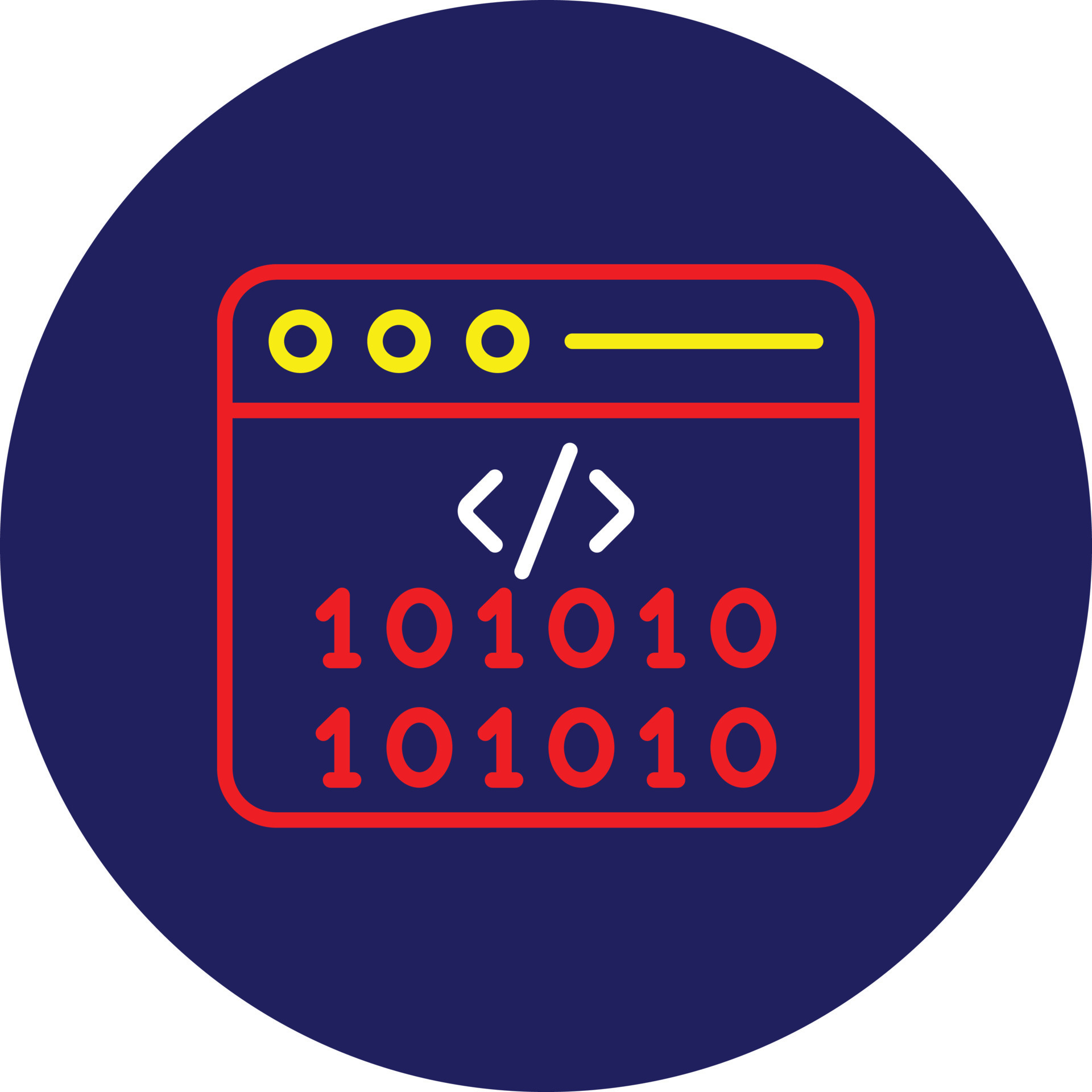 Coding Line Multicolor 9569708 Vector Art at Vecteezy