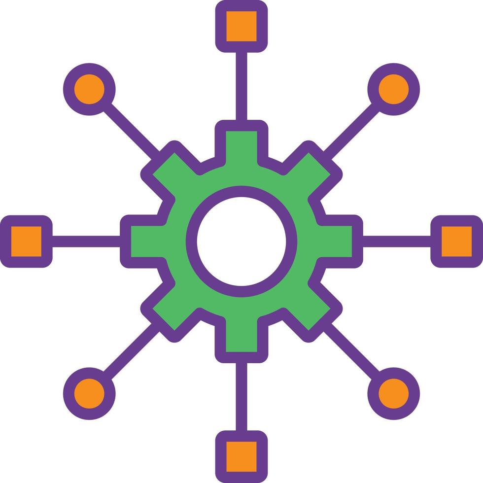 Algorithm Line Filled Two Color 9570628 Vector Art at Vecteezy