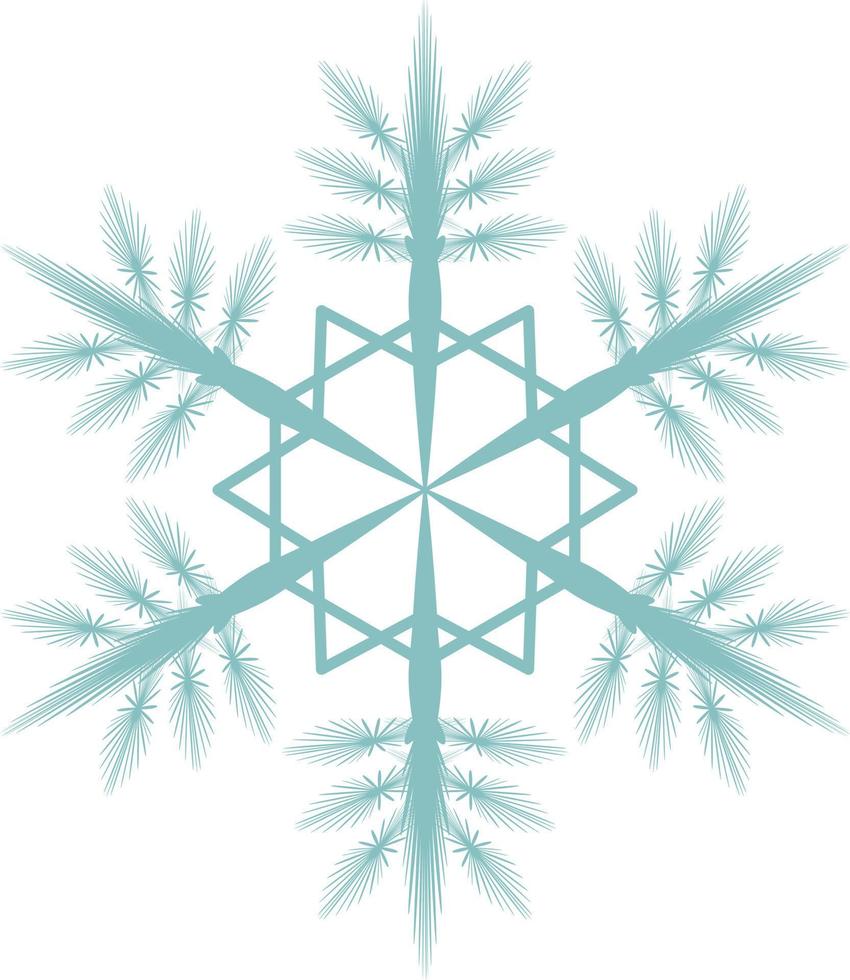 Graphic of snowflakes vector design.The beautiful element for many ...