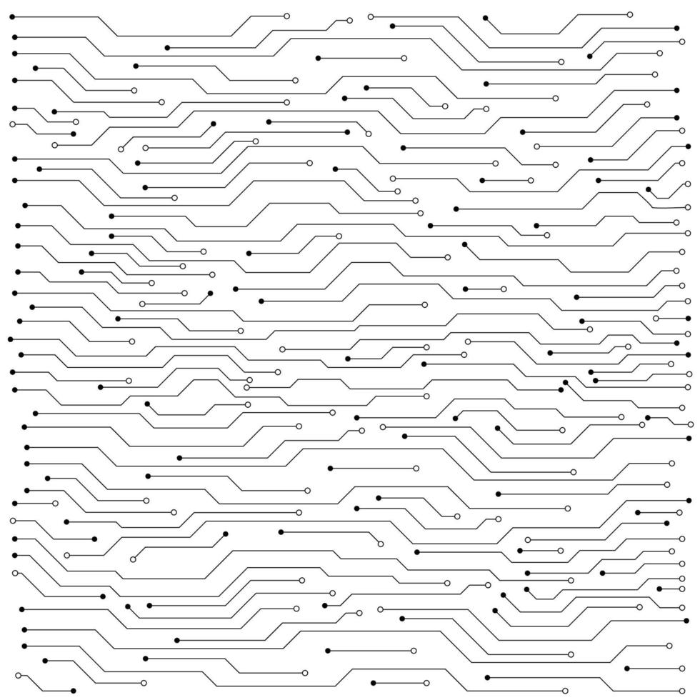 Electronic Circuit Board Vector For Technology And Finance Concept And