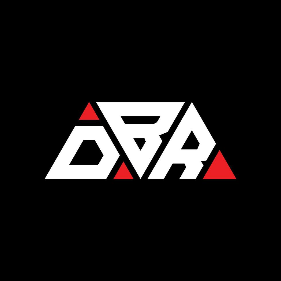 DBR triangle letter logo design with triangle shape. DBR triangle logo ... DBR triangle letter logo design with triangle shape. DBR triangle logo ...