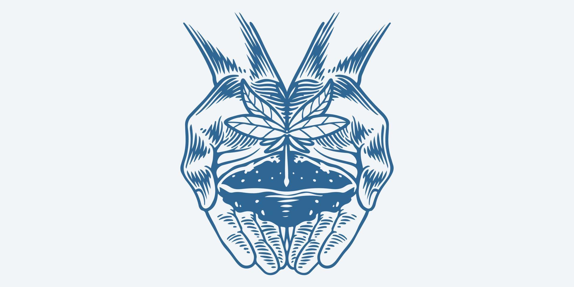 Cyanotype Vector Art, Icons, and Graphics for Free Download