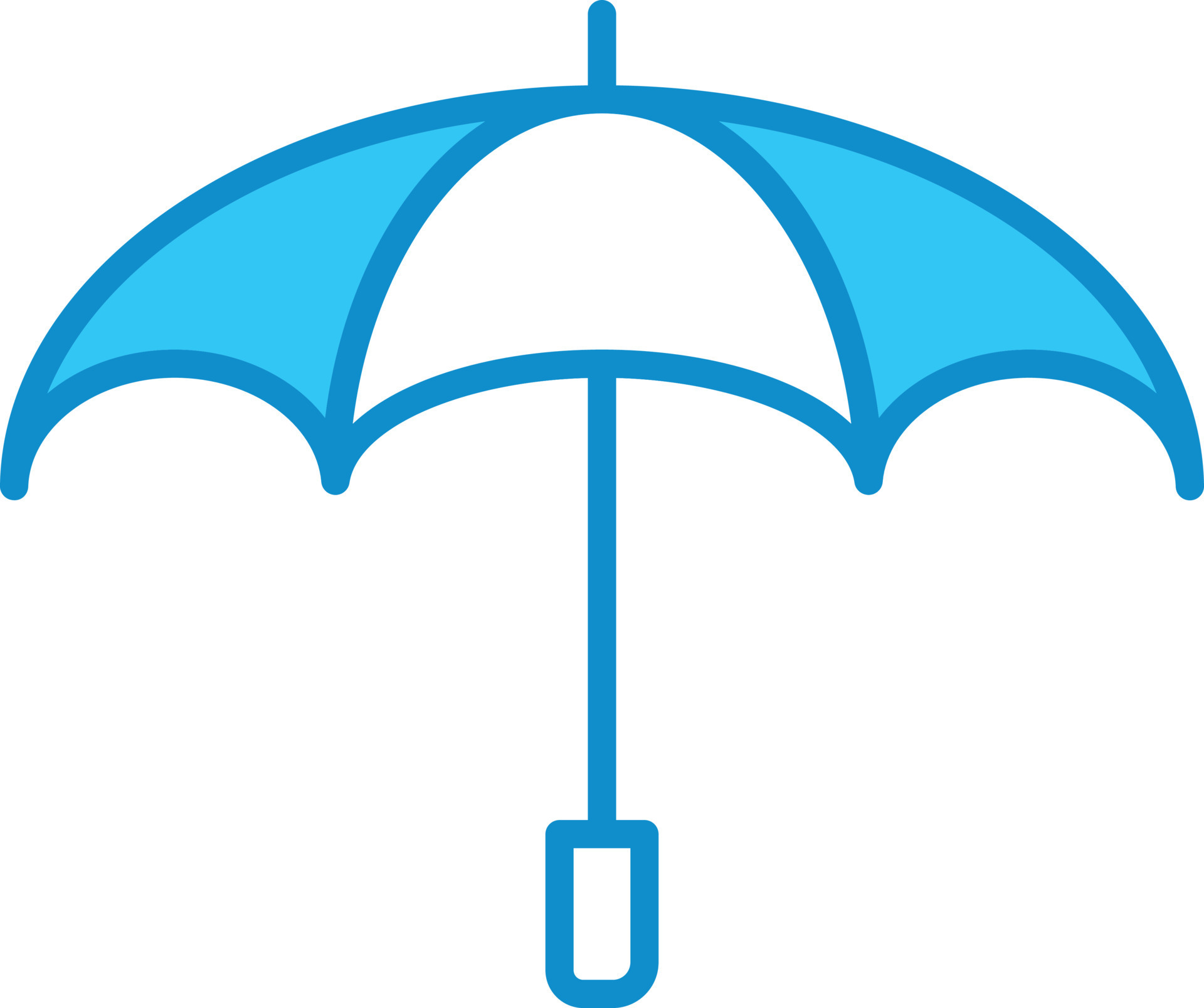 Umbrella Line Filled Blue 9583422 Vector Art at Vecteezy Umbrella Line Filled Blue 9583422 Vector Art at Vecteezy