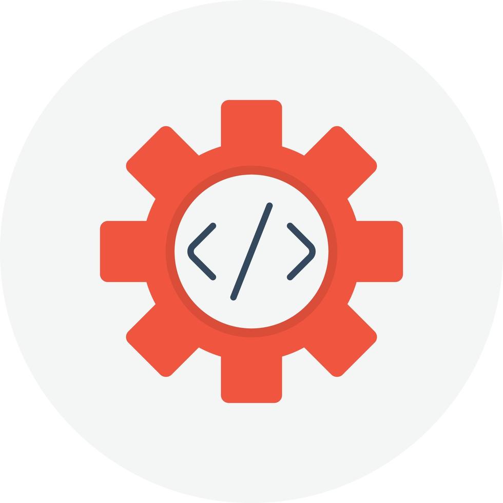 Programming Flat Circle 9585238 Vector Art at Vecteezy