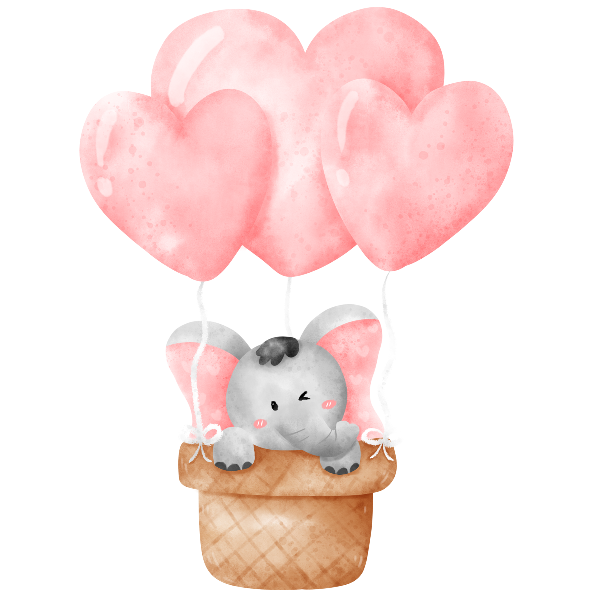 Watercolor cute elephant 9585648 PNG Watercolor cute elephant 9585648 PNG