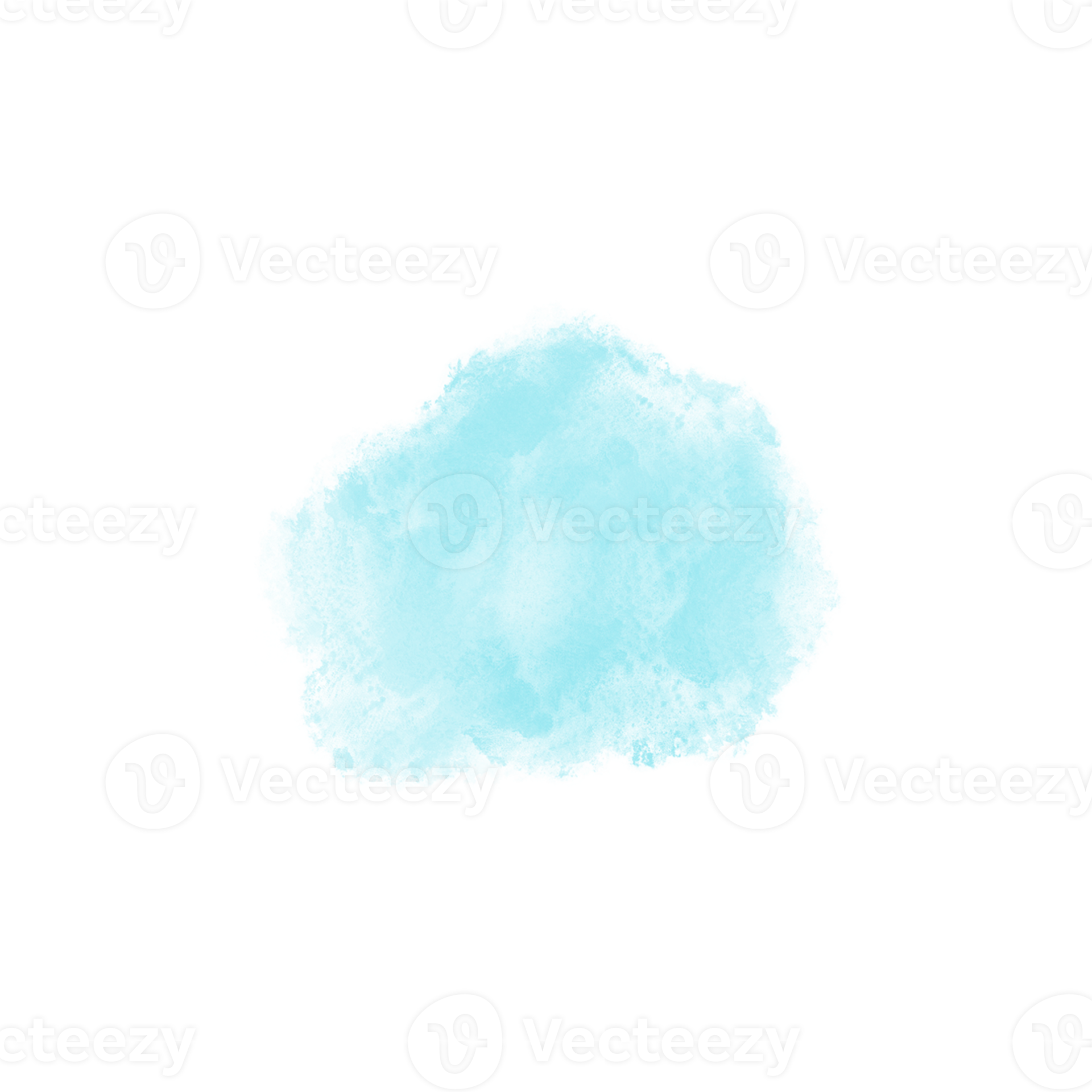Blue Watercolor Cloud 9591193 Png