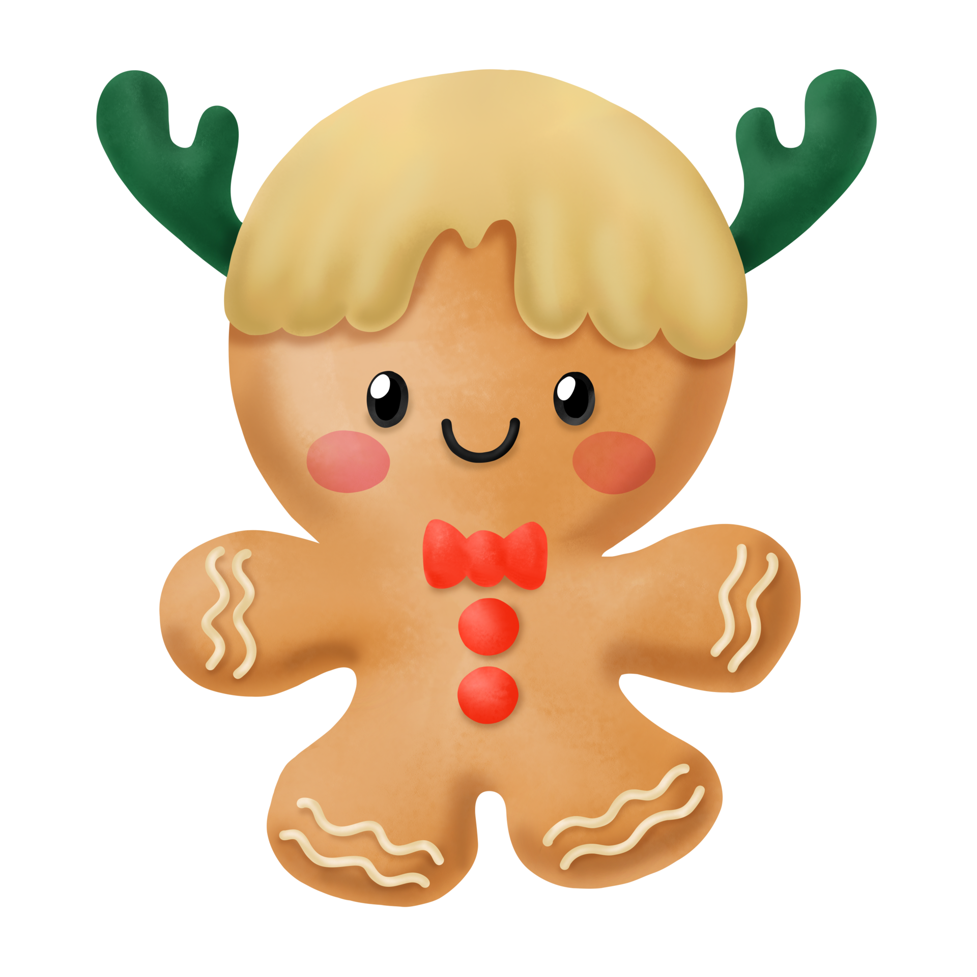 Gingerbread Watercolor Clipart, Merry Christmas 9593305 PNG