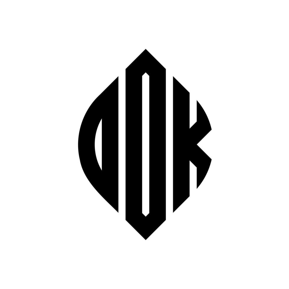 diseño de logotipo de letra de círculo ddk con forma de círculo y elipse. letras de elipse ddk ...