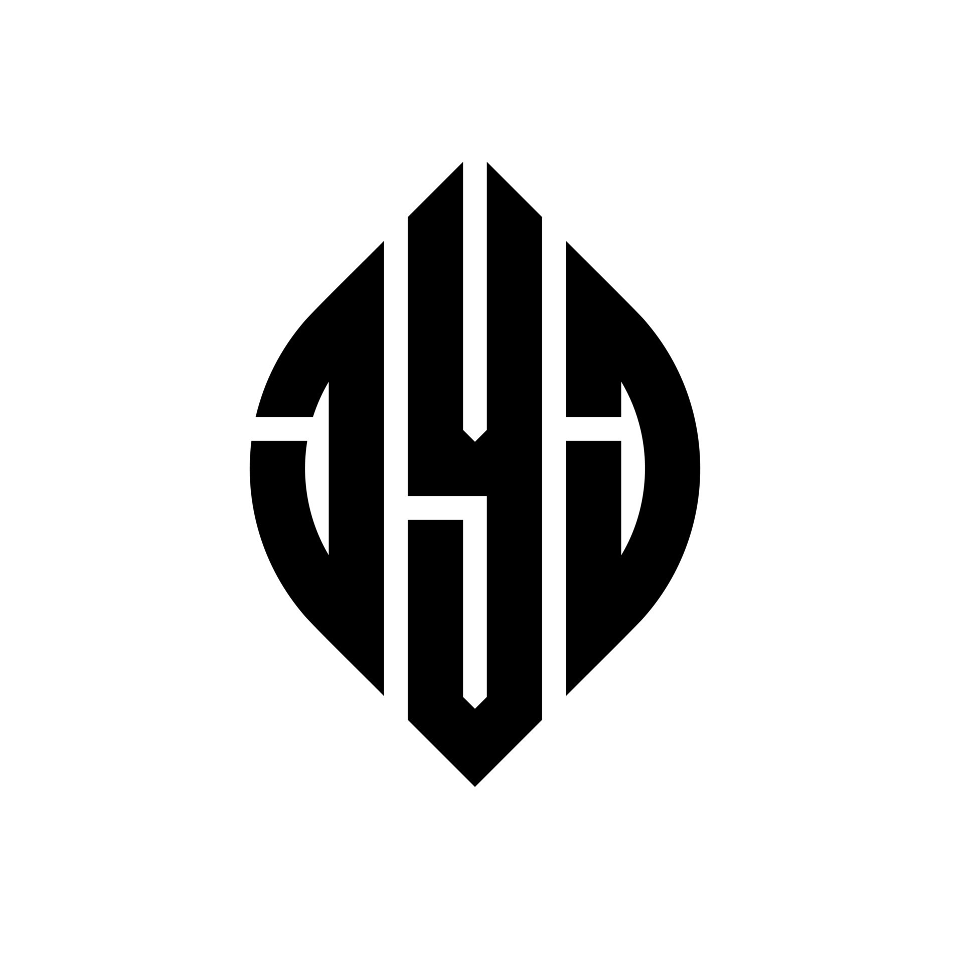 jyj diseño de logotipo de letra circular con forma de círculo y elipse. jyj letras elipses con ...