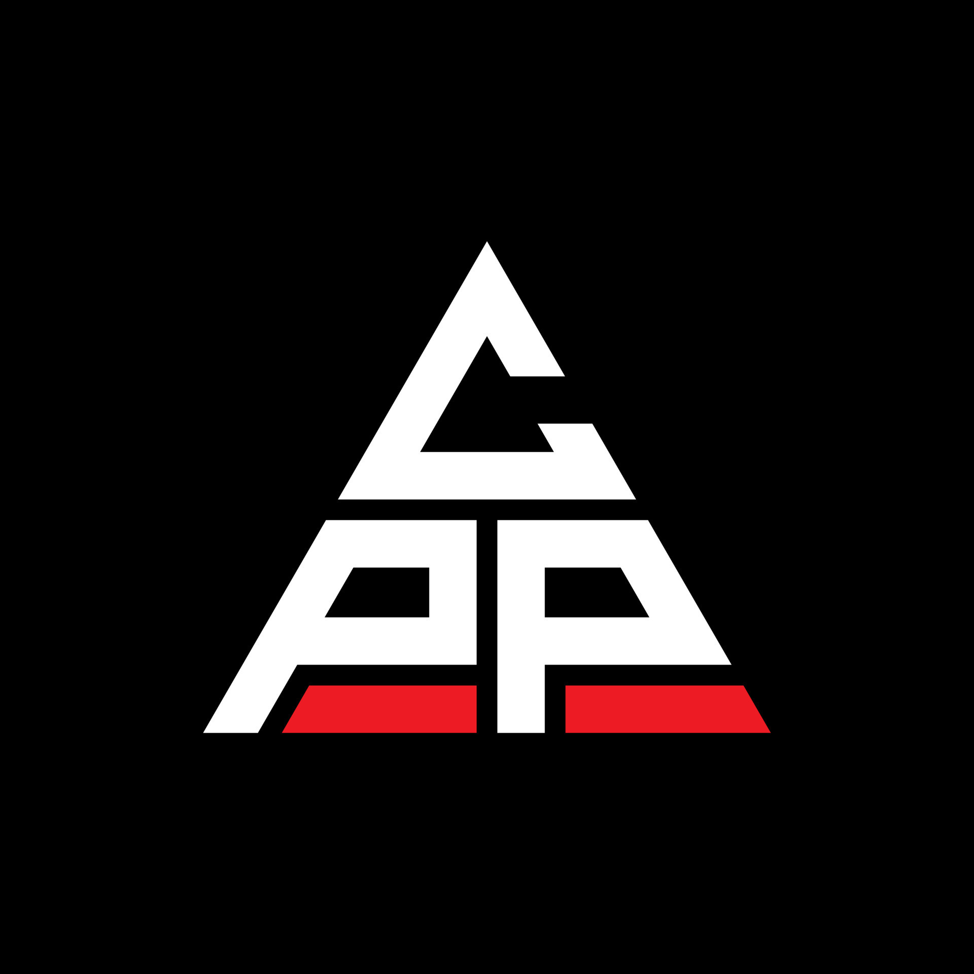 Cpp Triangle Letter Logo Design With Triangle Shape Cpp Triangle Logo Design Monogram Cpp
