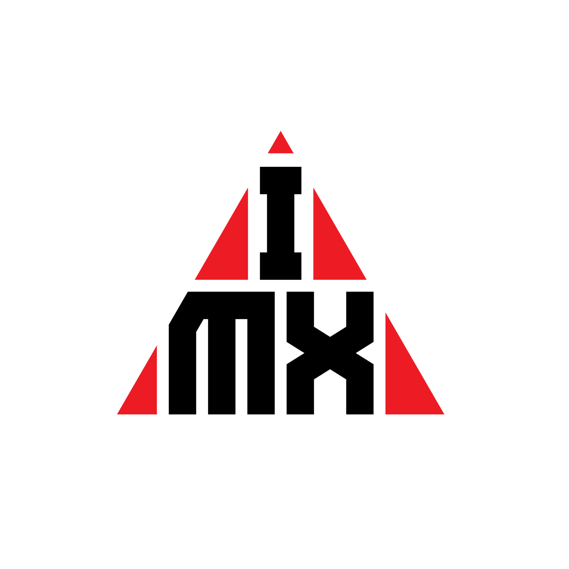 IMX triangle letter logo design with triangle shape. IMX triangle logo ... IMX triangle letter logo design with triangle shape. IMX triangle logo ...