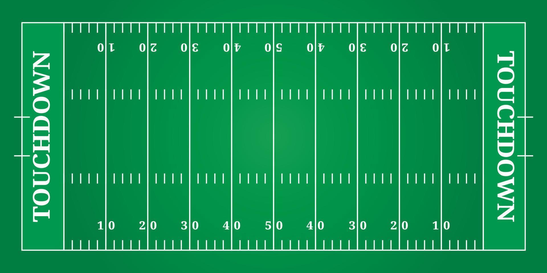 American football field, top view 9627935 Vector Art at Vecteezy American football field, top view 9627935 Vector Art at Vecteezy