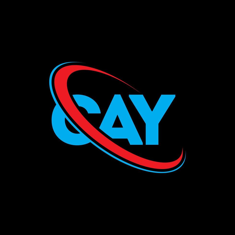logotipo de cayo. letra cayo. diseño del logotipo de la letra cay. logotipo de las iniciales cay ...