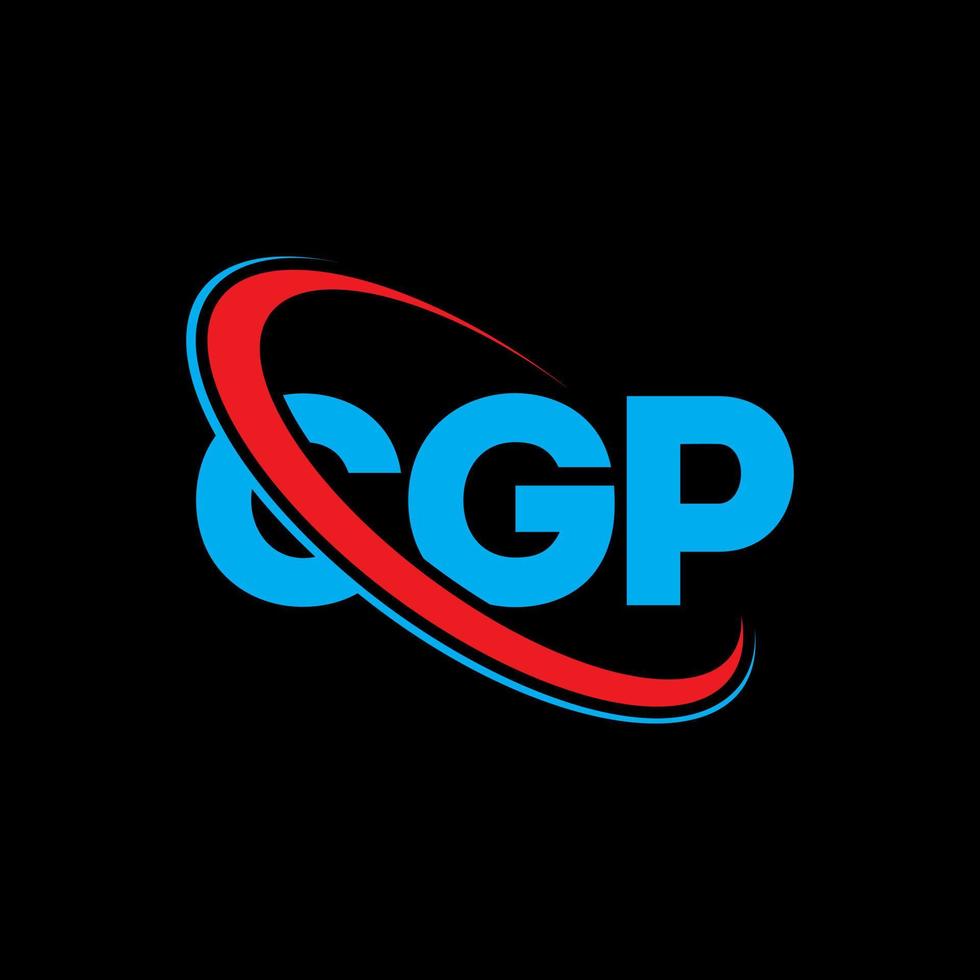 logotipo de cgp. carta cgp. diseño del logotipo de la letra cgp. Logotipo de iniciales cgp ...