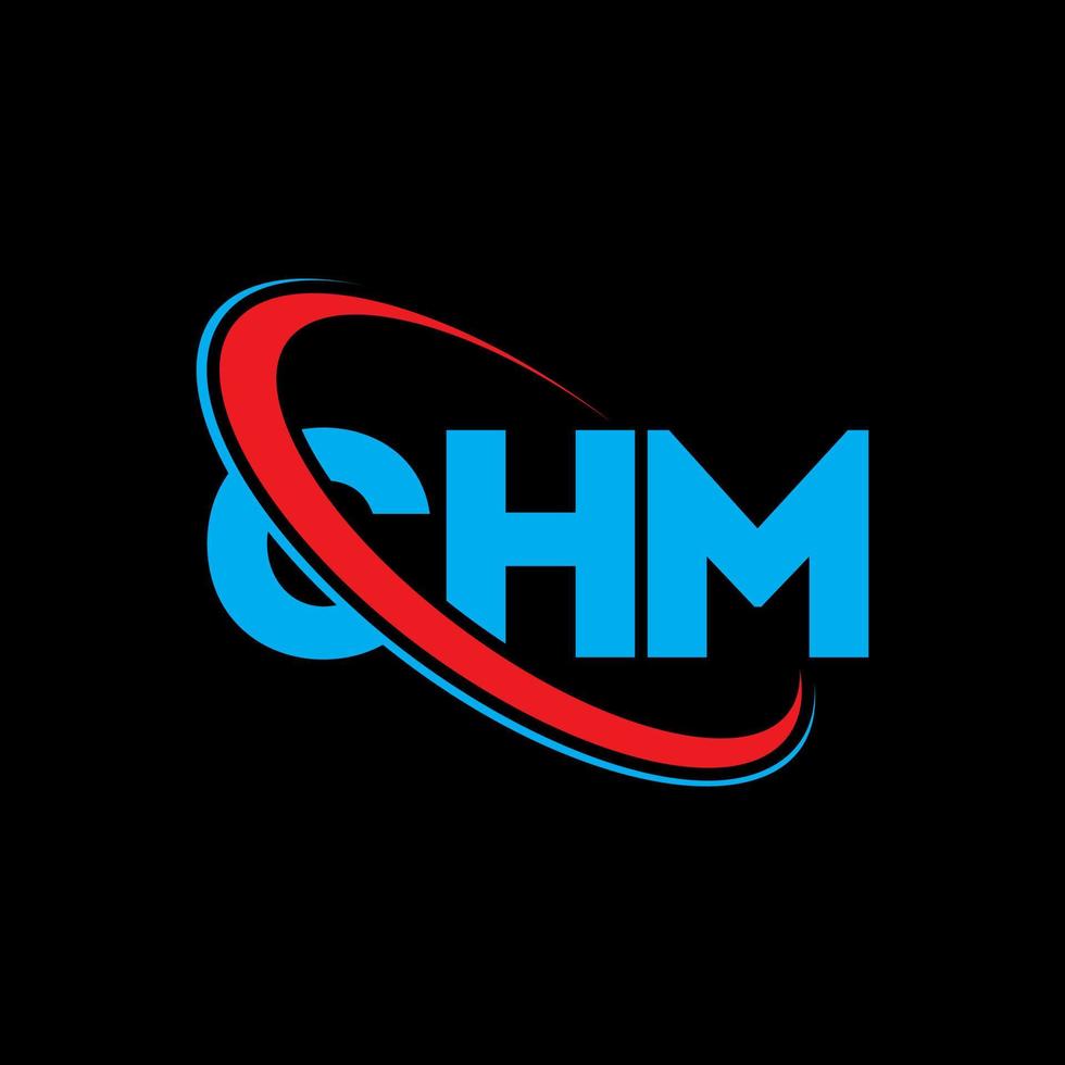 logotipo de chm. letra chm. diseño del logotipo de la letra chm. logotipo de las iniciales chm ...