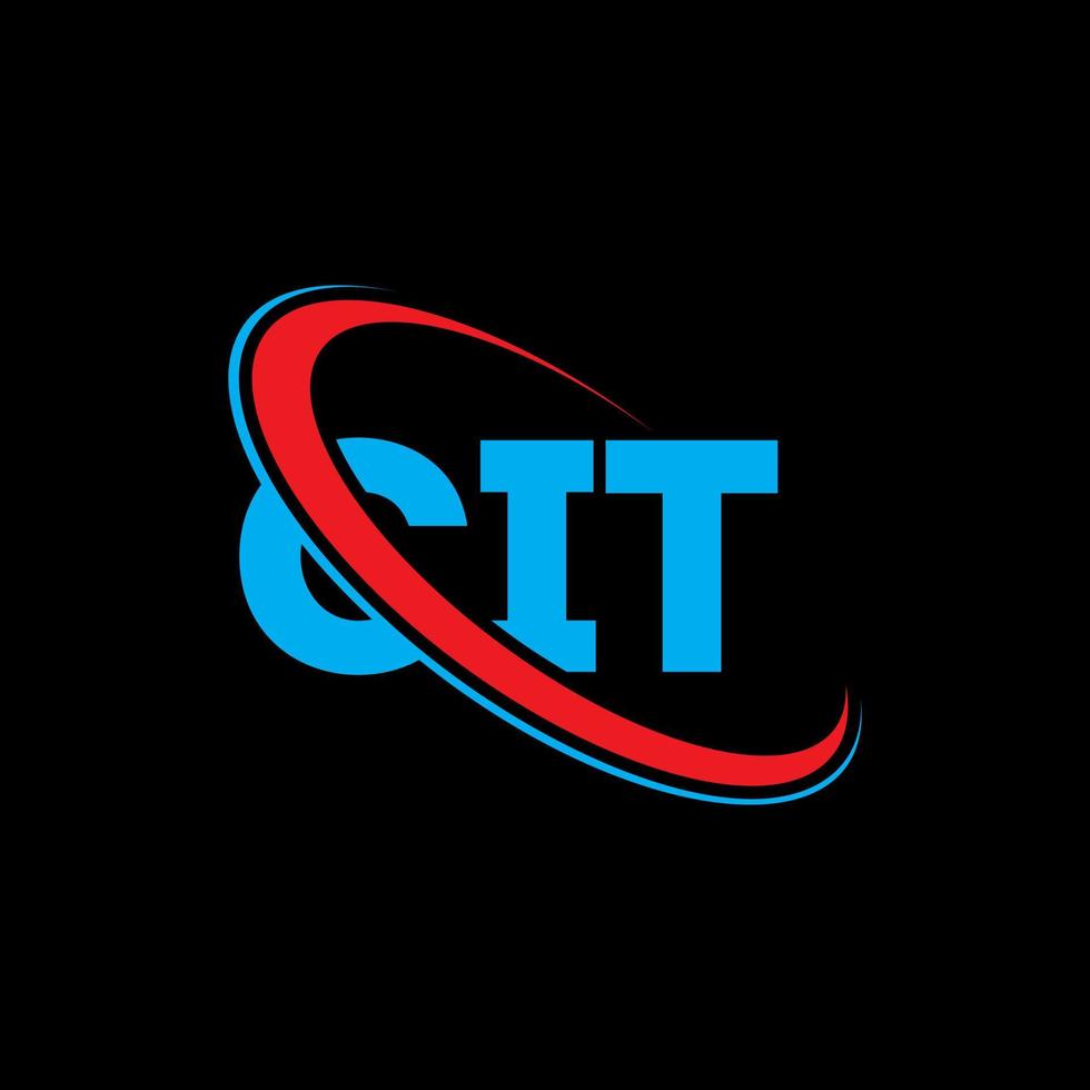 Cit Logo Cit Letter Cit Letter Logo Design Initials Cit Logo Linked With Circle And Uppercase