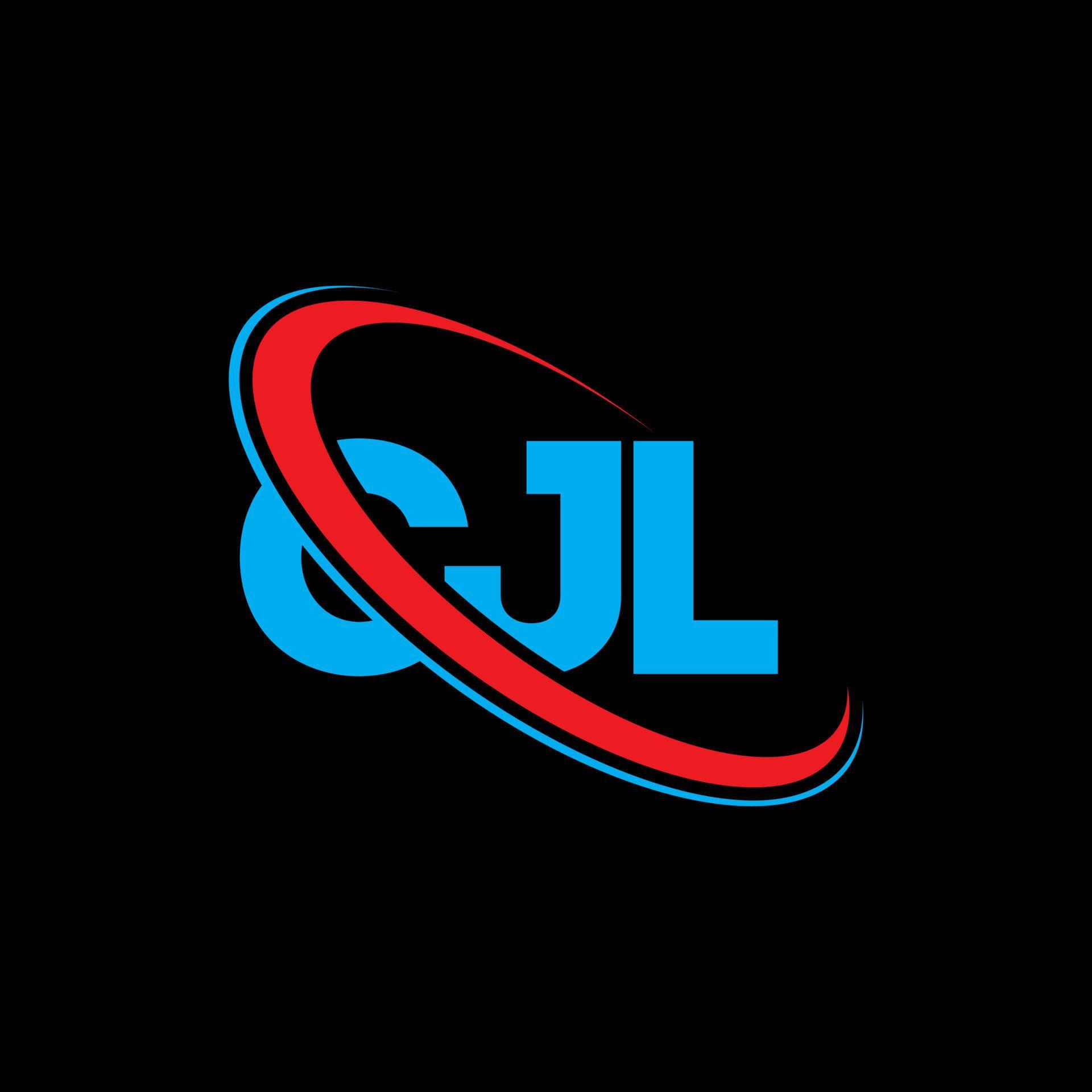 logotipo de cjl. carta cjl. diseño del logotipo de la letra cjl. iniciales del logotipo cjl ...