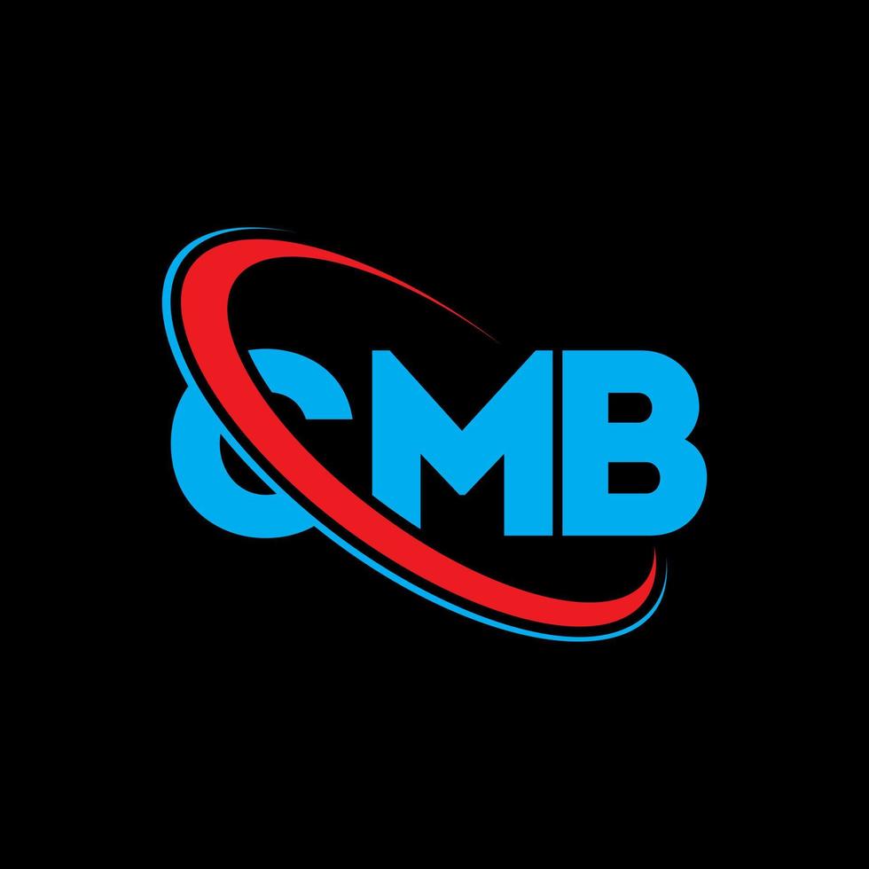 logotipo cmb. letra cmb. diseño del logotipo de la letra cmb. Logotipo de iniciales cmb ...