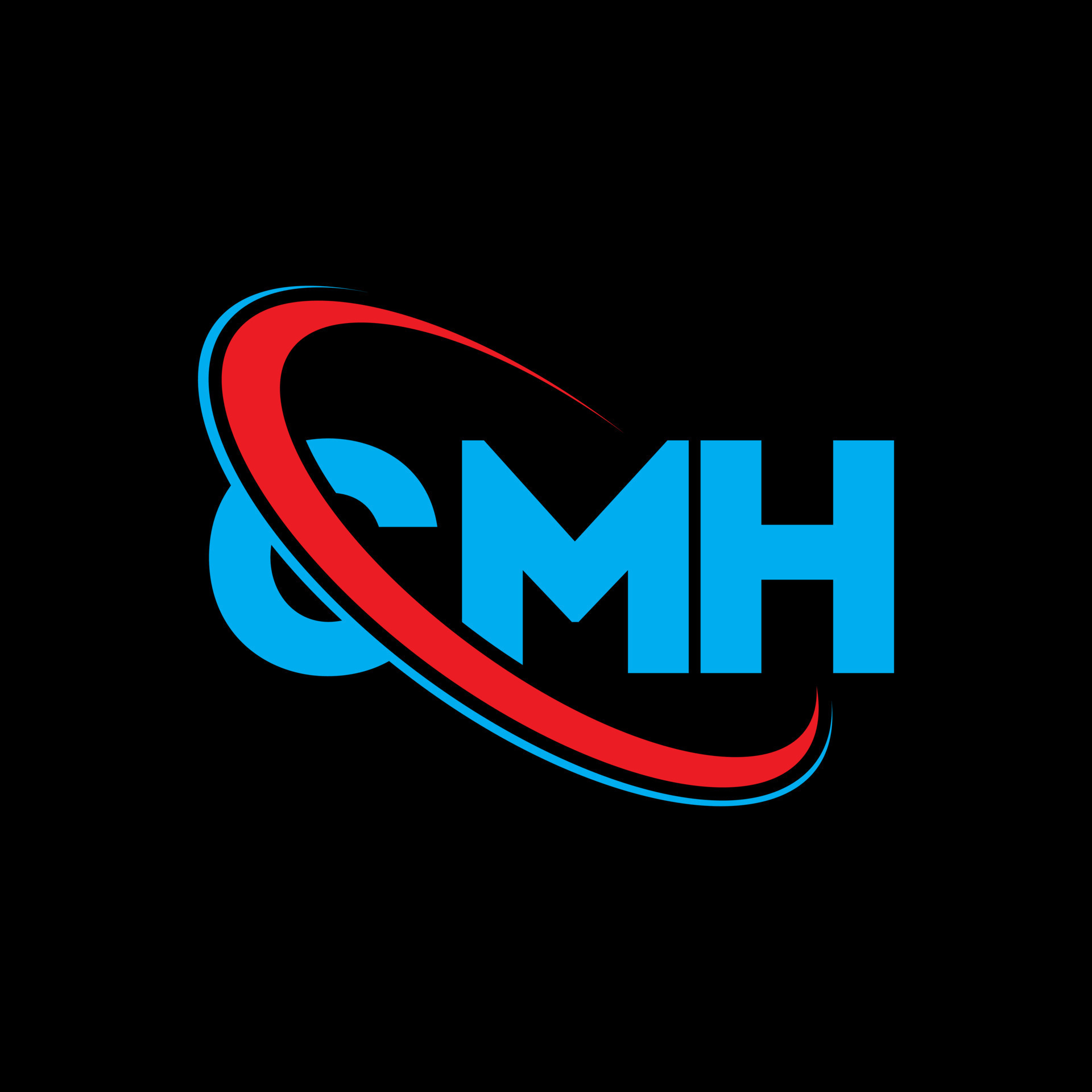 CMH logo. CMH letter. CMH letter logo design. Initials CMH logo linked ...