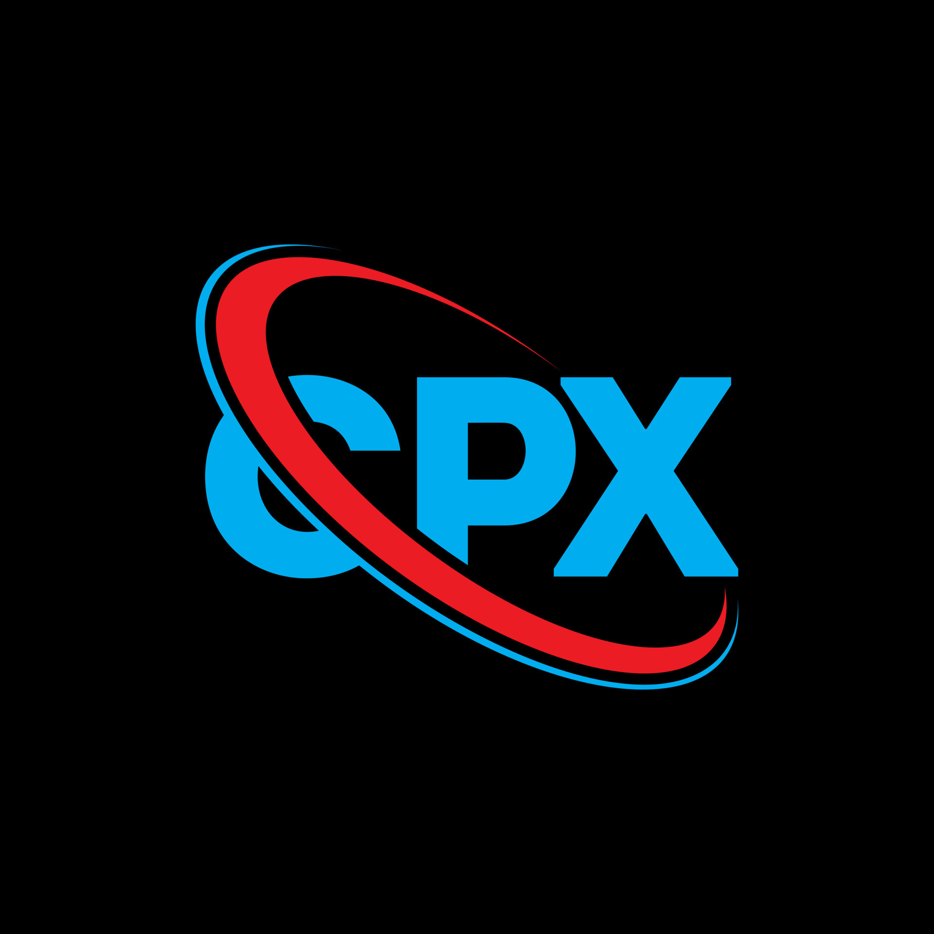 logotipo cpx. letra cpx. diseño del logotipo de la letra cpx. Logotipo de iniciales cpx ...