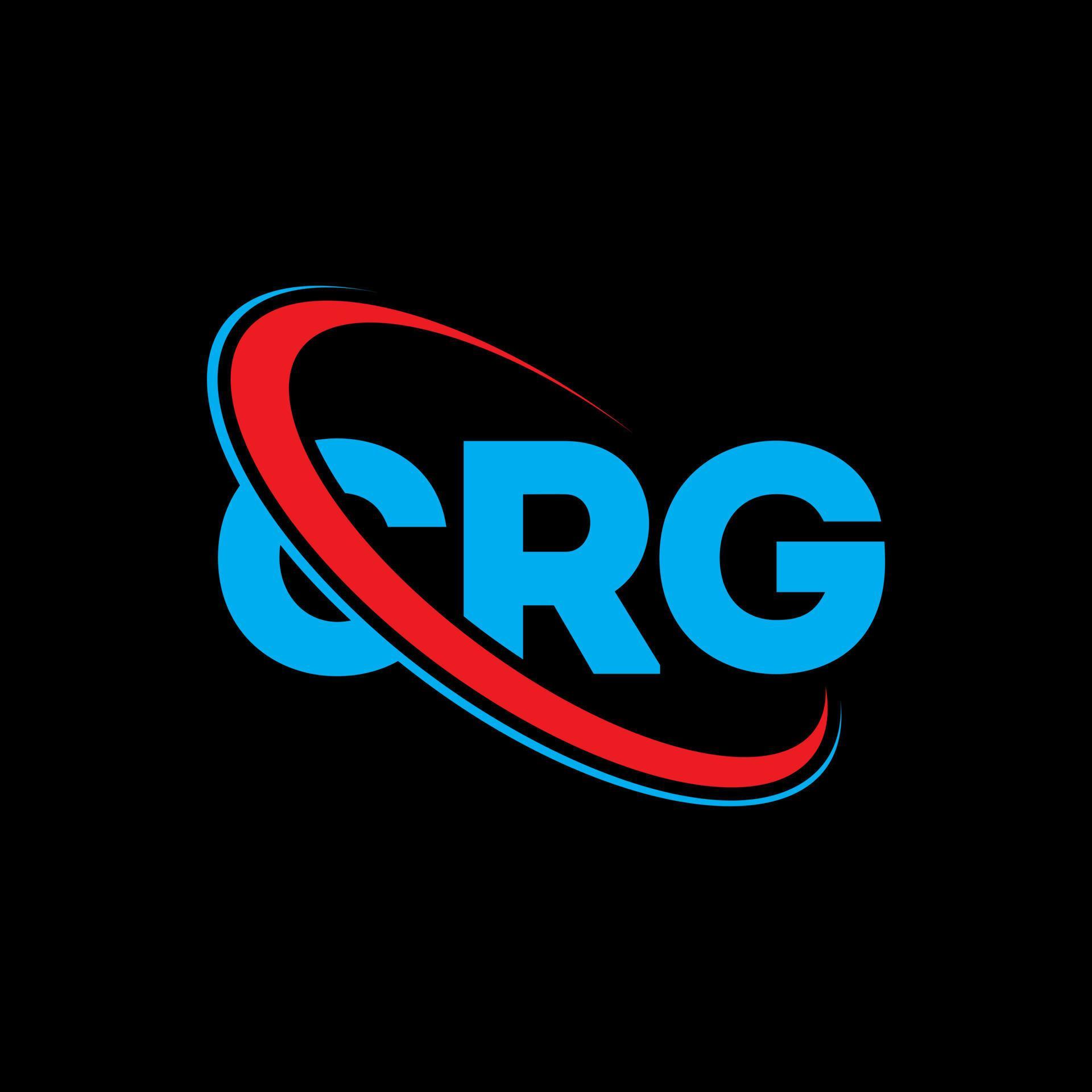 CRG logo. CRG letter. CRG letter logo design. Initials CRG logo linked with circle and uppercase ...