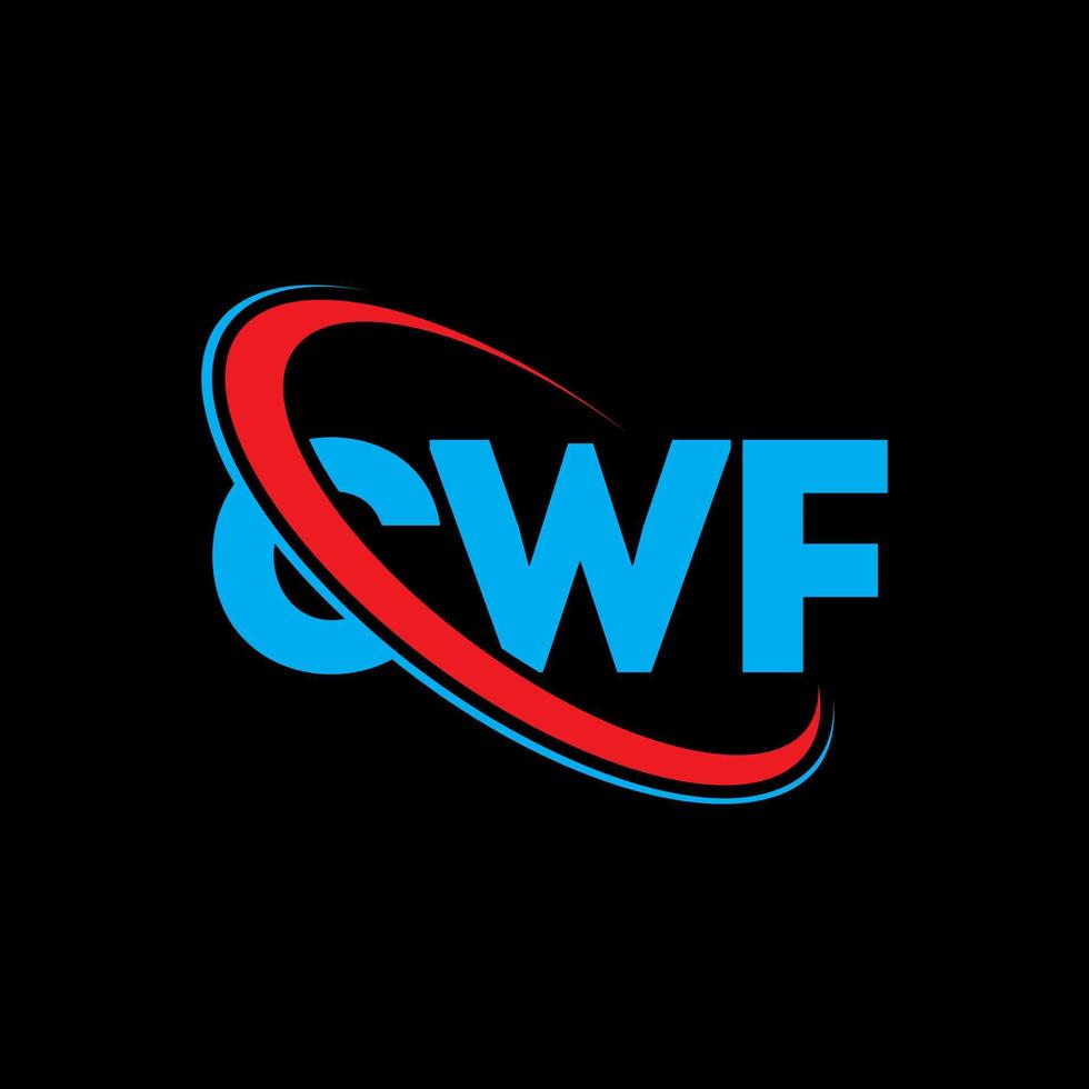 logotipo de cff. letra CWF. diseño del logotipo de la letra cwf. Logotipo de iniciales cwf ...