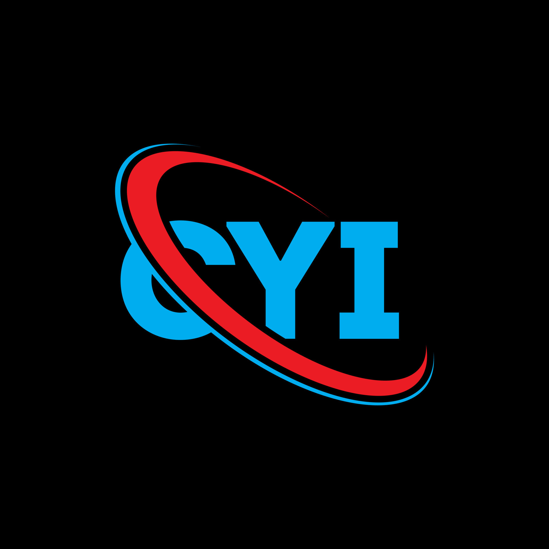 logotipo de cyi. letra ci. diseño del logotipo de la letra cyi. logotipo de las iniciales cyi ...