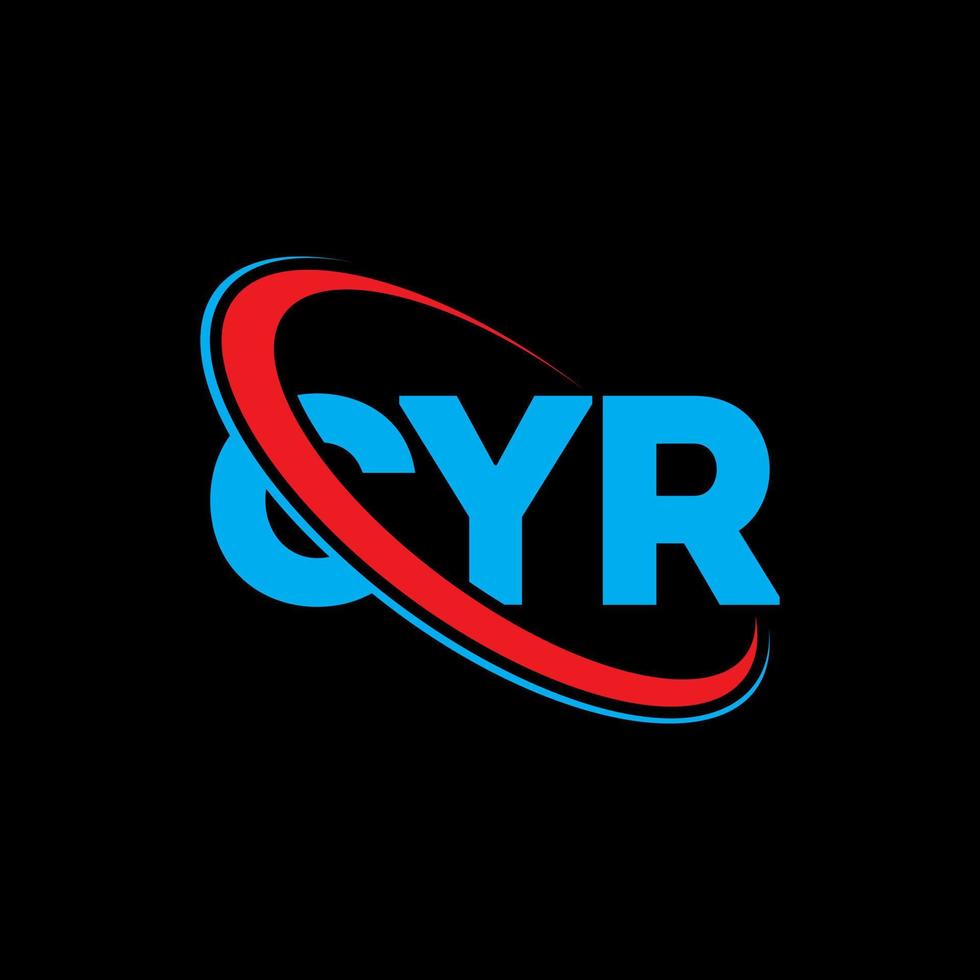 logotipo de cir. letra cir. diseño del logotipo de la letra cyr. logotipo de iniciales cyr ...