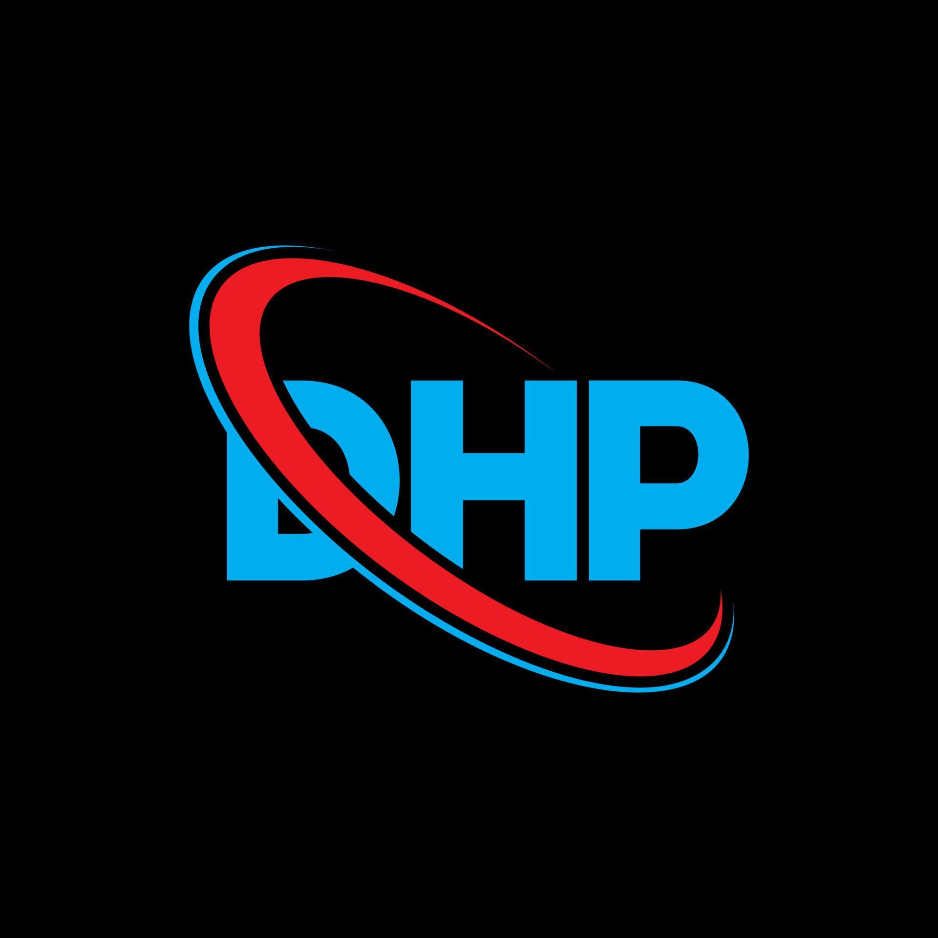 logotipo de DHP. carta dhp. diseño del logotipo de la letra dhp. logotipo de las iniciales dhp ...