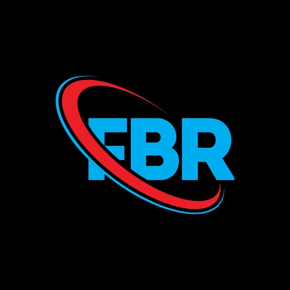 logotipo de fbr. letra fbr. diseño del logotipo de la letra fbr. logotipo de iniciales fbr ...