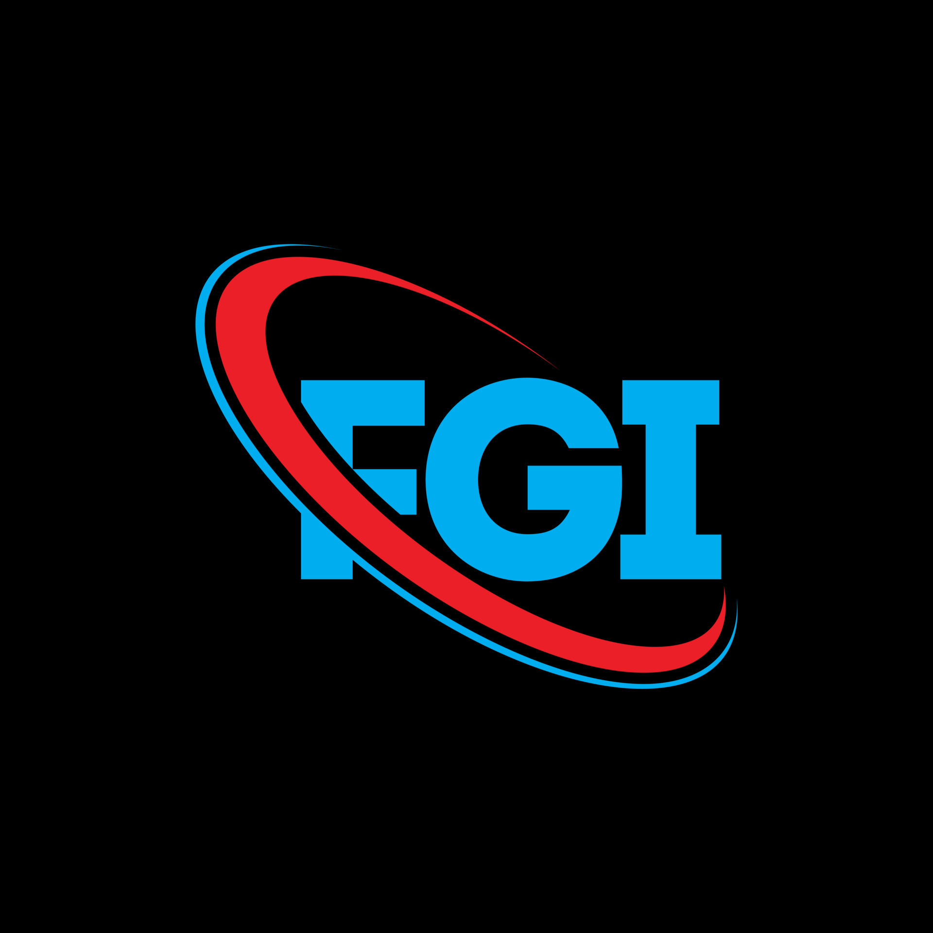 logotipo fg. letra fgi. diseño del logotipo de la letra fgi. logotipo de las iniciales fgi ...