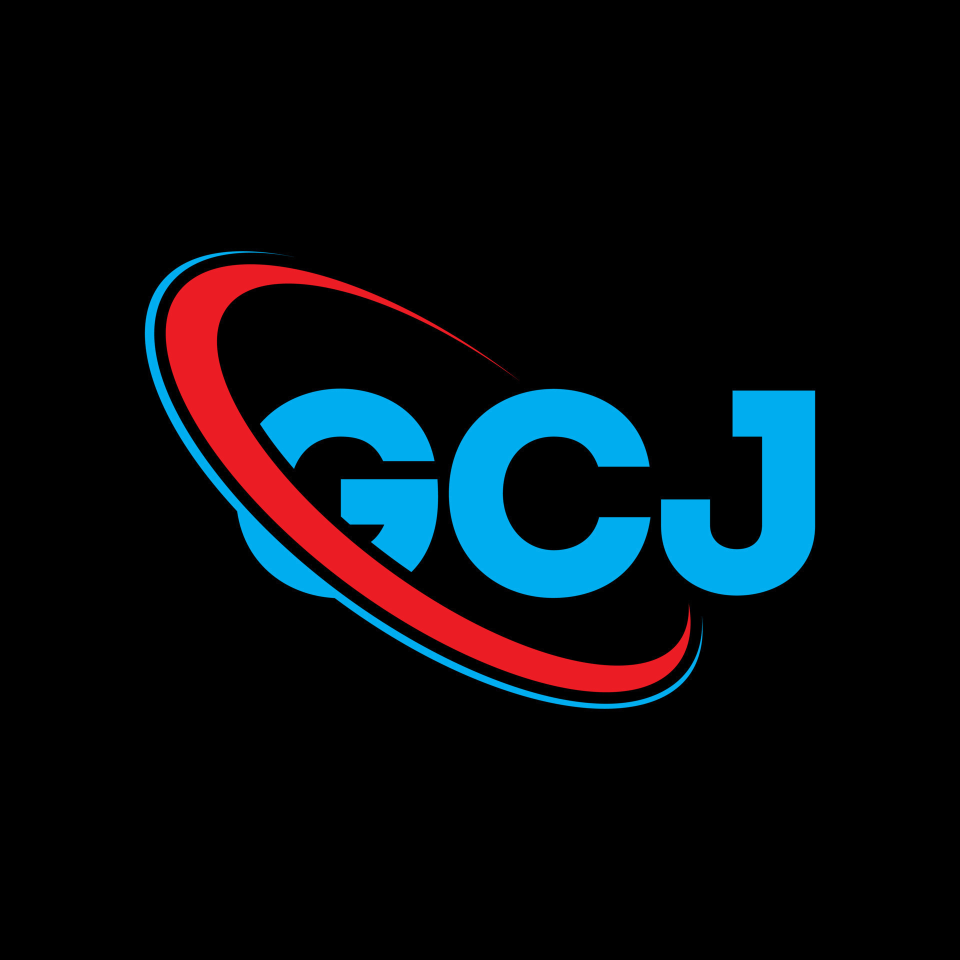 logotipo de GCJ. carta gcj. diseño del logotipo de la letra gcj. Logotipo de iniciales gcj ...