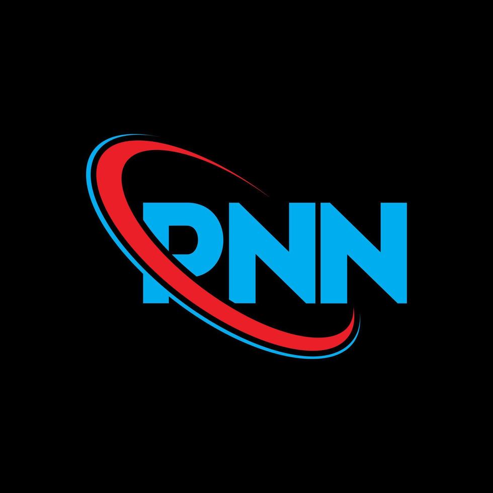 logotipo de pnn. carta pnn. diseño del logotipo de la letra pnn. logotipo de iniciales pnn ...