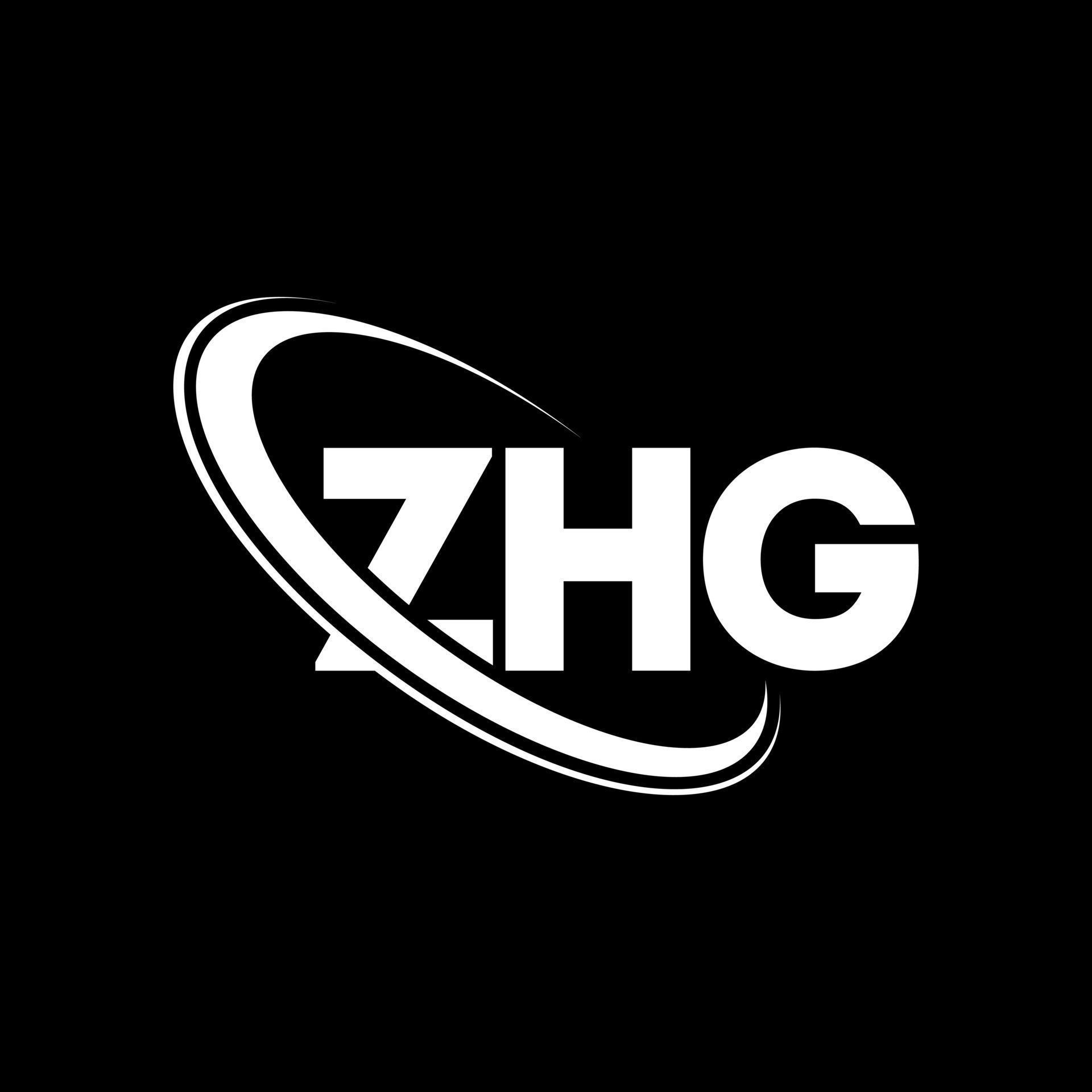 ZHG logo. ZHG letter. ZHG letter logo design. Initials ZHG logo linked with circle and uppercase ...