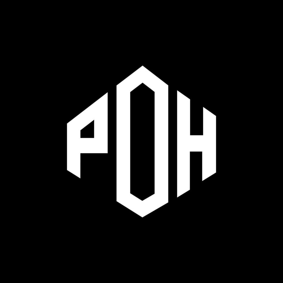 POH letter logo design with polygon shape. POH polygon and cube shape ... POH letter logo design with polygon shape. POH polygon and cube shape ...