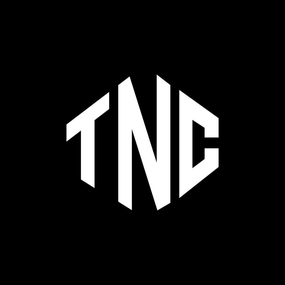 Tnc Letter Logo Design With Polygon Shape Tnc Polygon And Cube Shape Logo Design Tnc Hexagon