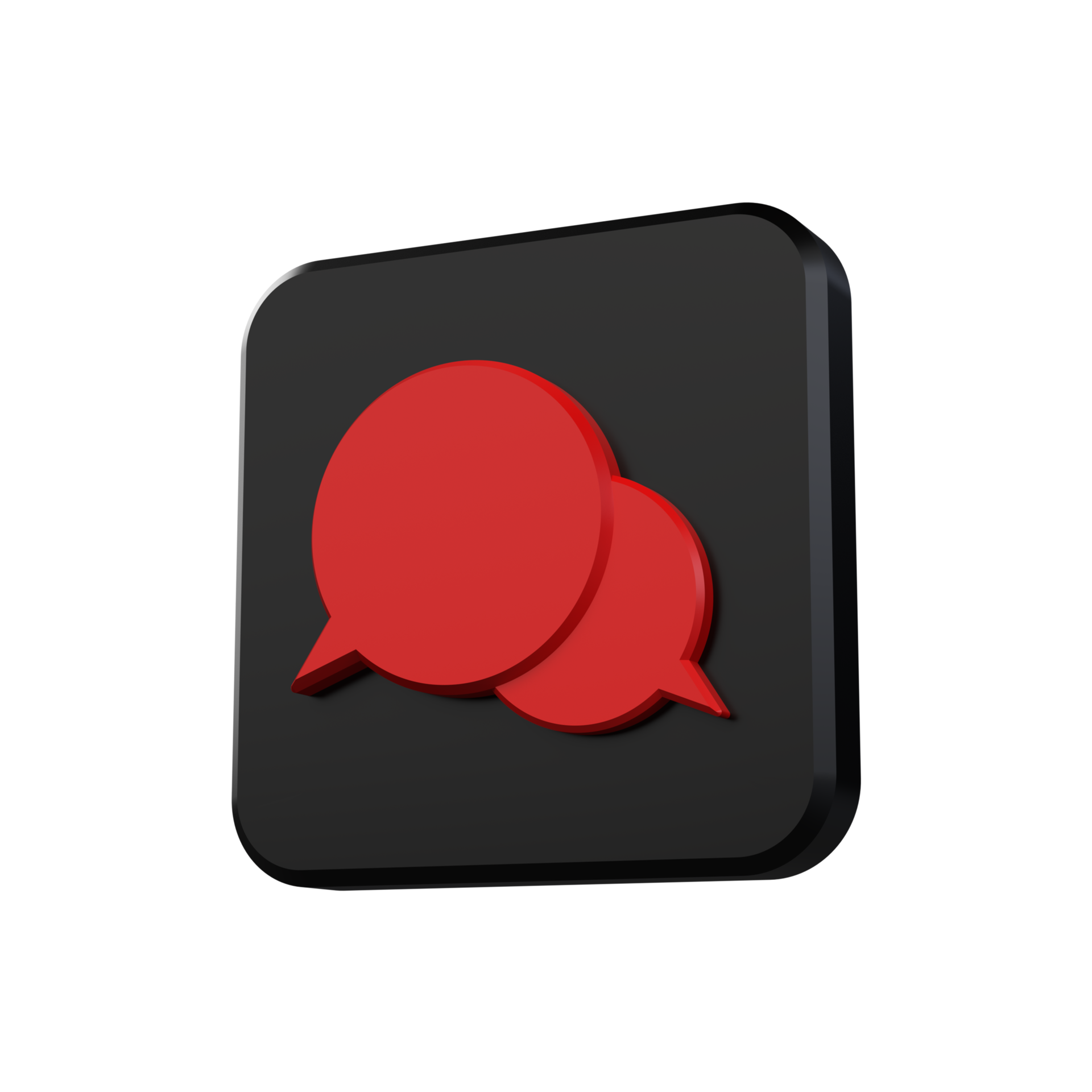 3d message icon 9636927 PNG