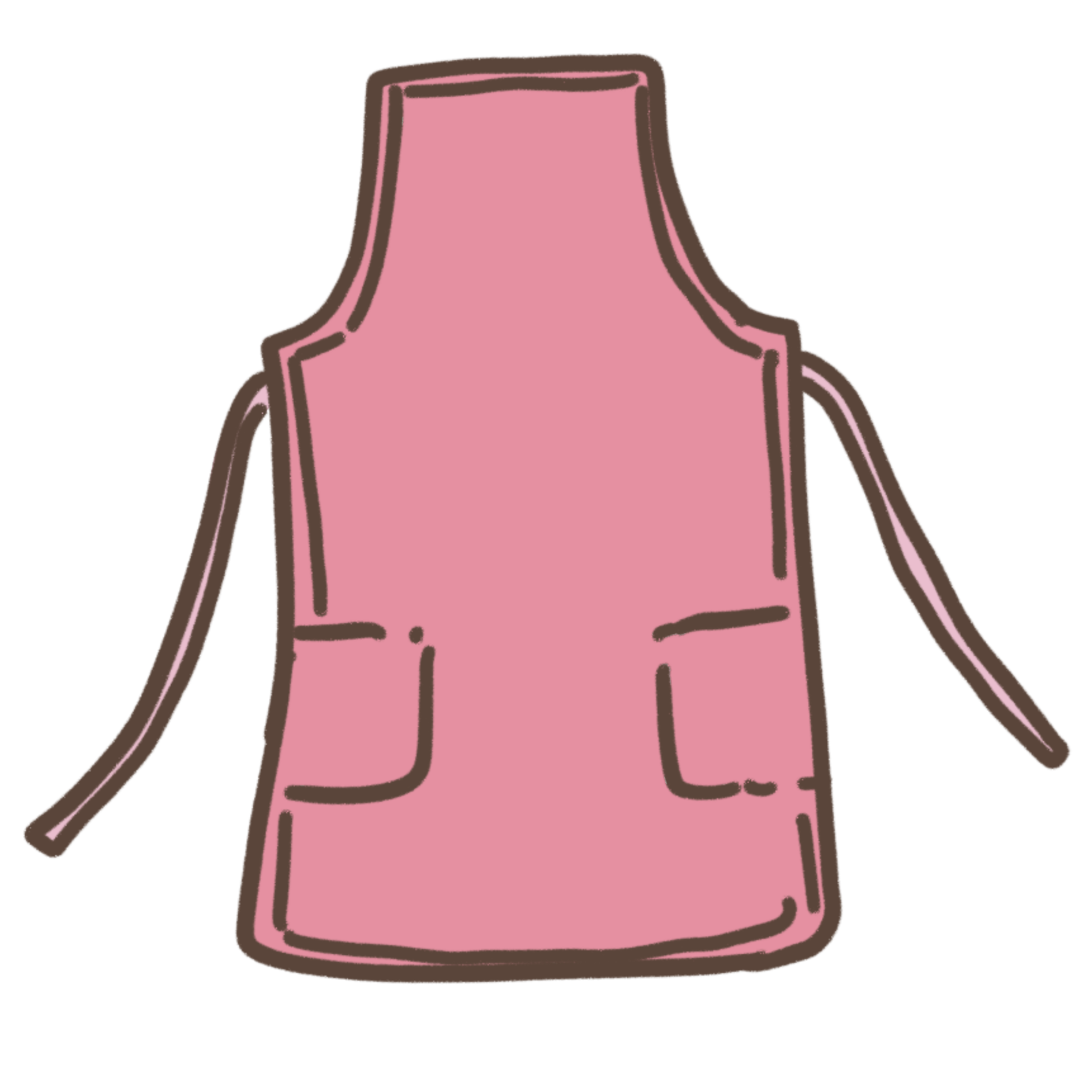 Baking Clipart Purple Apron Apron Png Download Full S