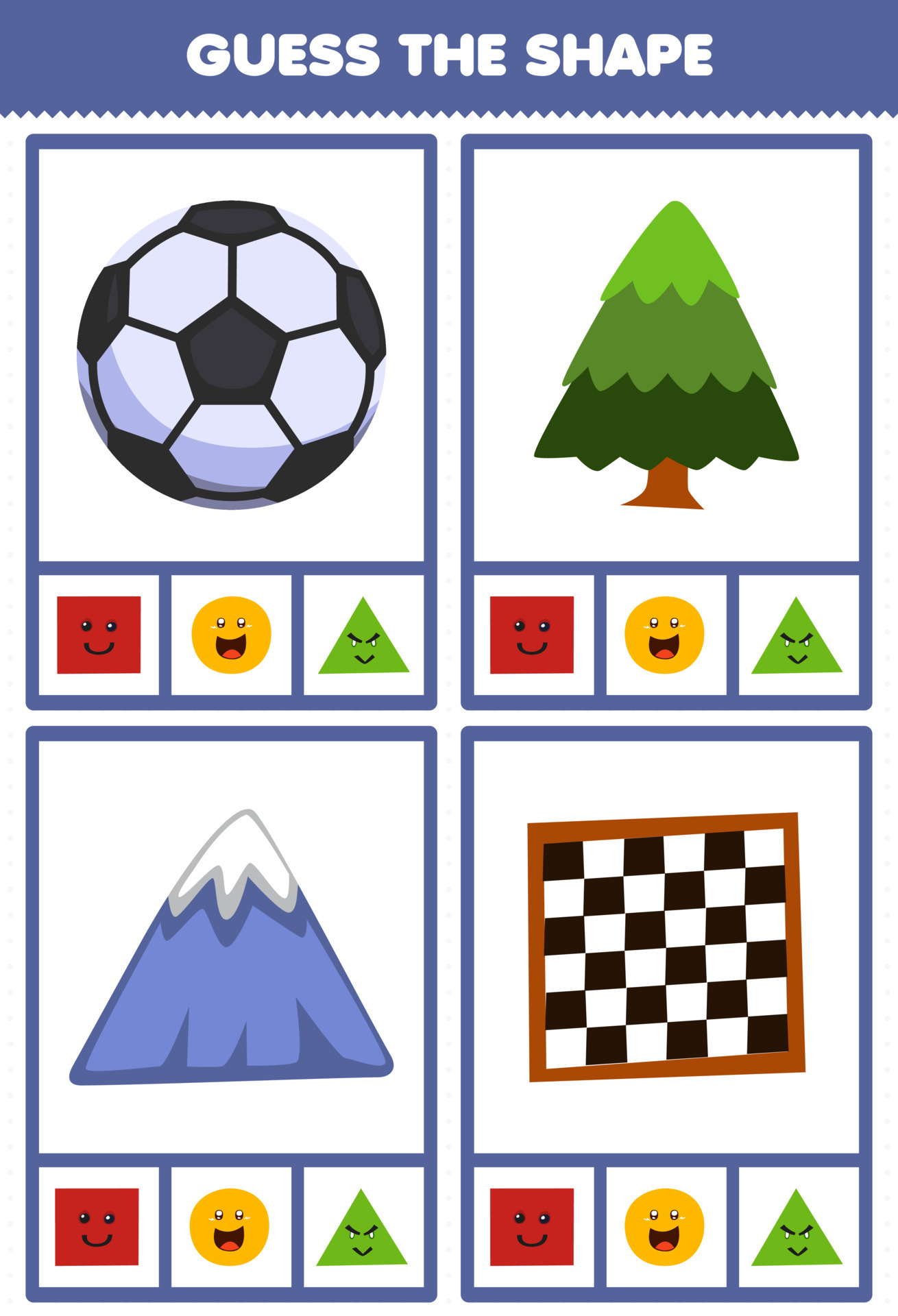 juego educativo para niños adivinar la forma figuras y objetos ... juego educativo para niños adivinar la forma figuras y objetos ...