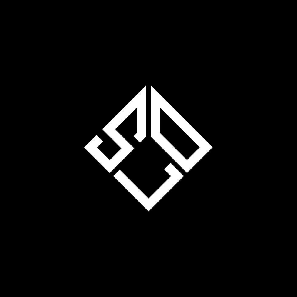 SLO letter logo design on black background. SLO creative initials ... SLO letter logo design on black background. SLO creative initials ...