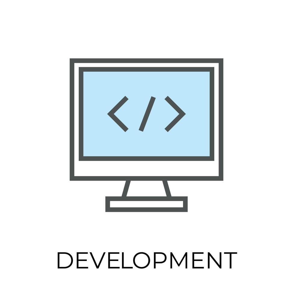 Trendy Html Coding 9642650 Vector Art at Vecteezy