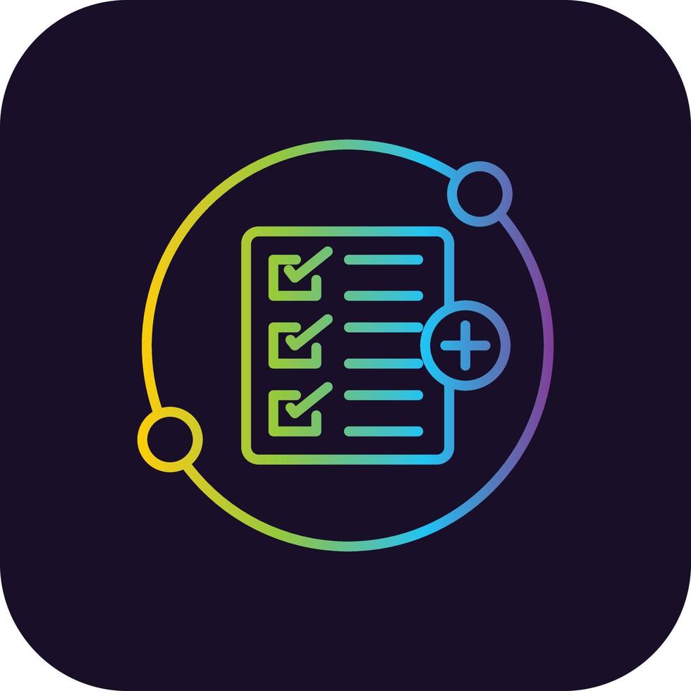 New Task Gradient Icon 9643486 Vector Art at Vecteezy