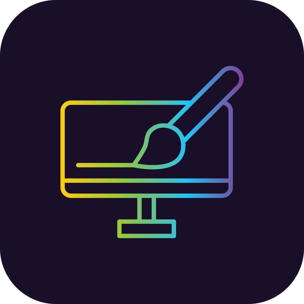 Drawing Gradient Icon 9644252 Vector Art at Vecteezy