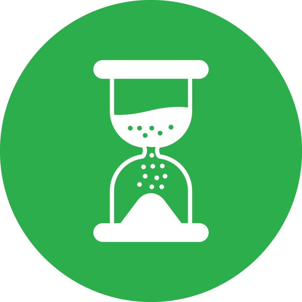 Hourglass Glyph Circle Multicolor 9644886 Vector Art At Vecteezy
